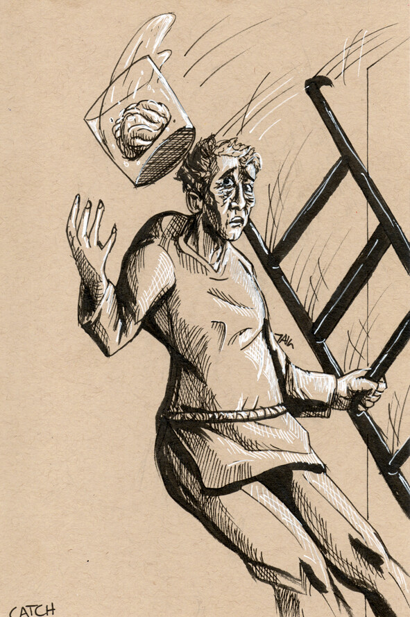 ArtStation - Daily Sketch: Catch