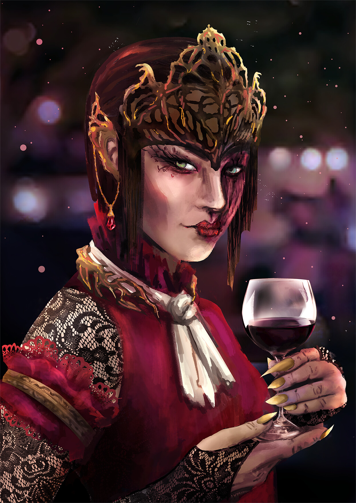 ArtStation - The blood countess