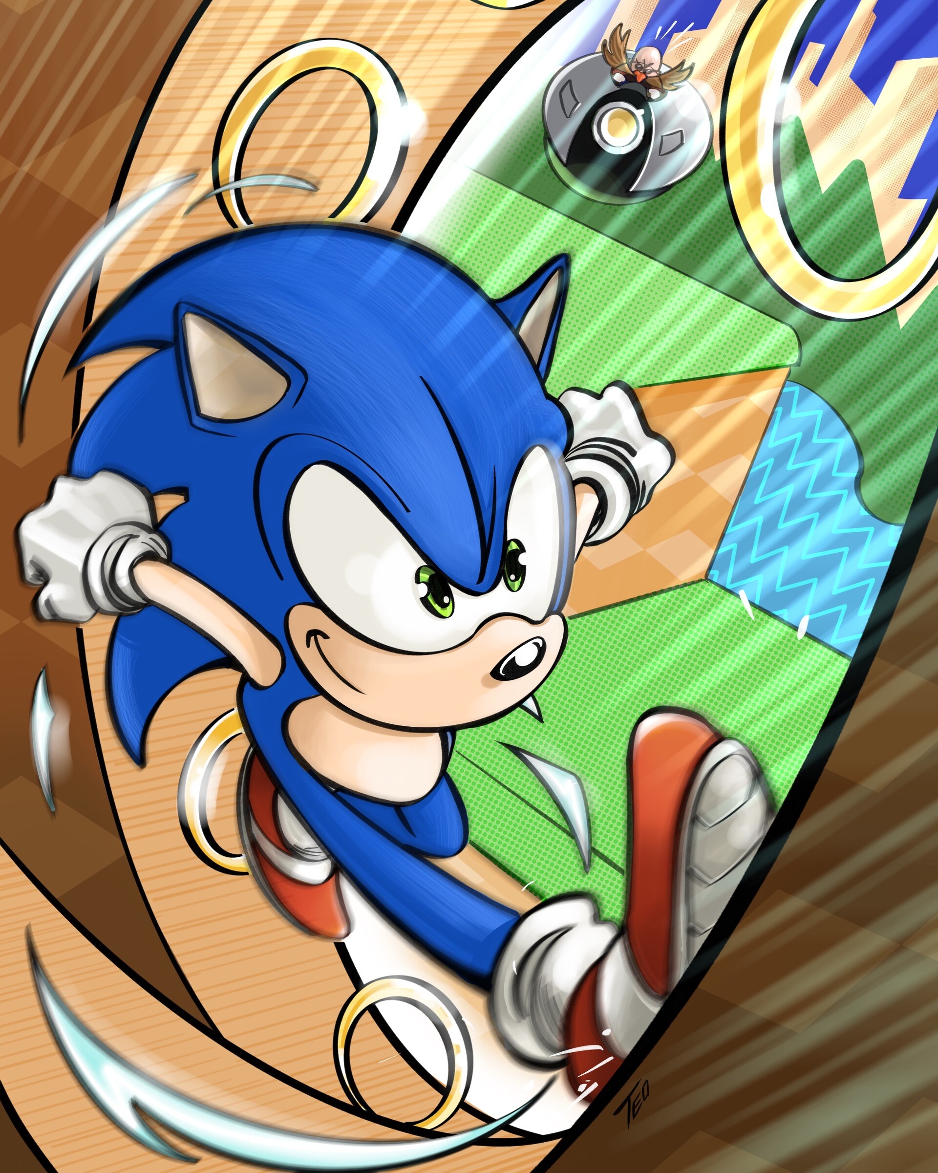 ArtStation - Sonic the Hedgehog - The Games That Made Me (series)