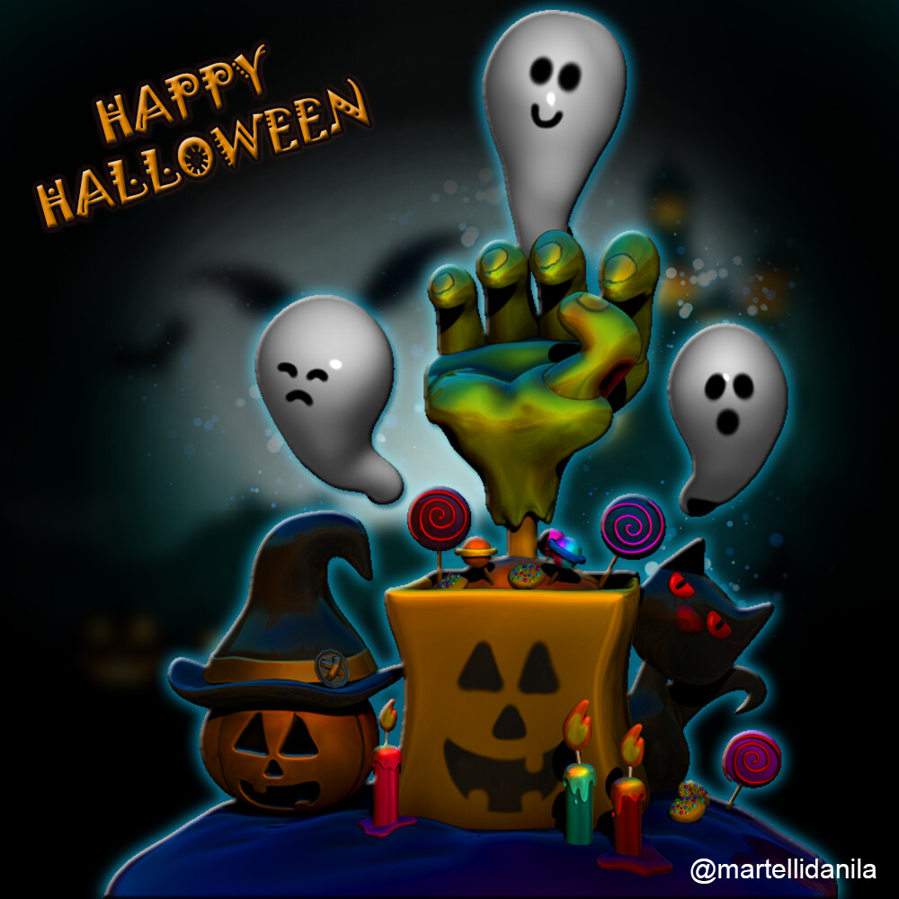 ArtStation - HAPPY HALLOWEEN