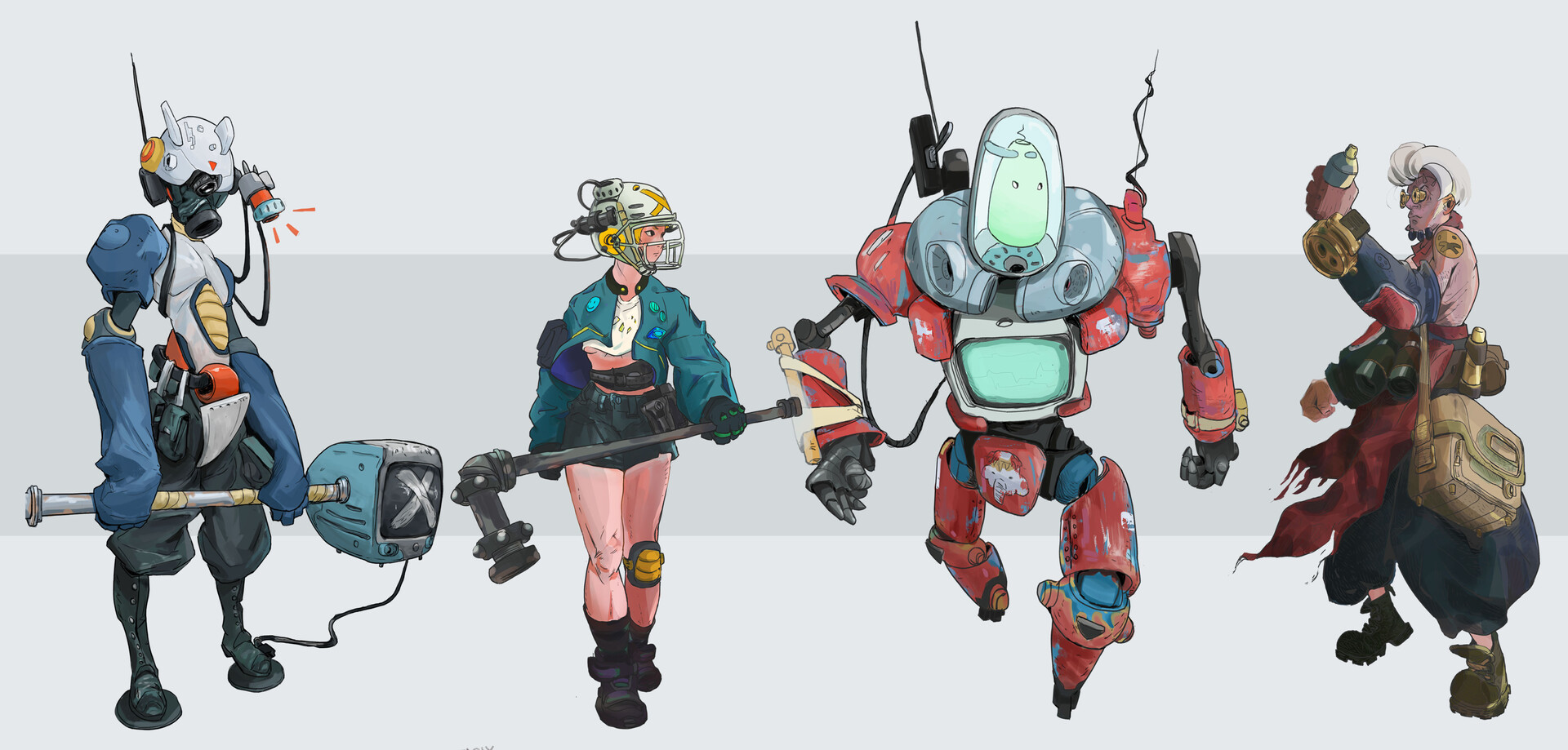 ArtStation - Character design practice