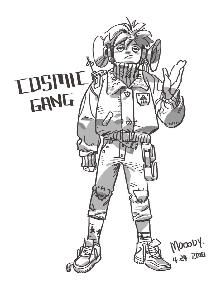 Louyang Zhang - Cosmic Gang Issue #4