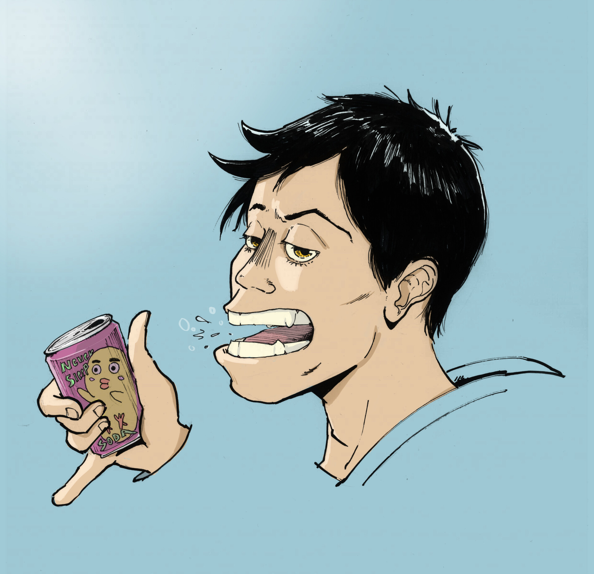ArtStation - Never Sleep Soda