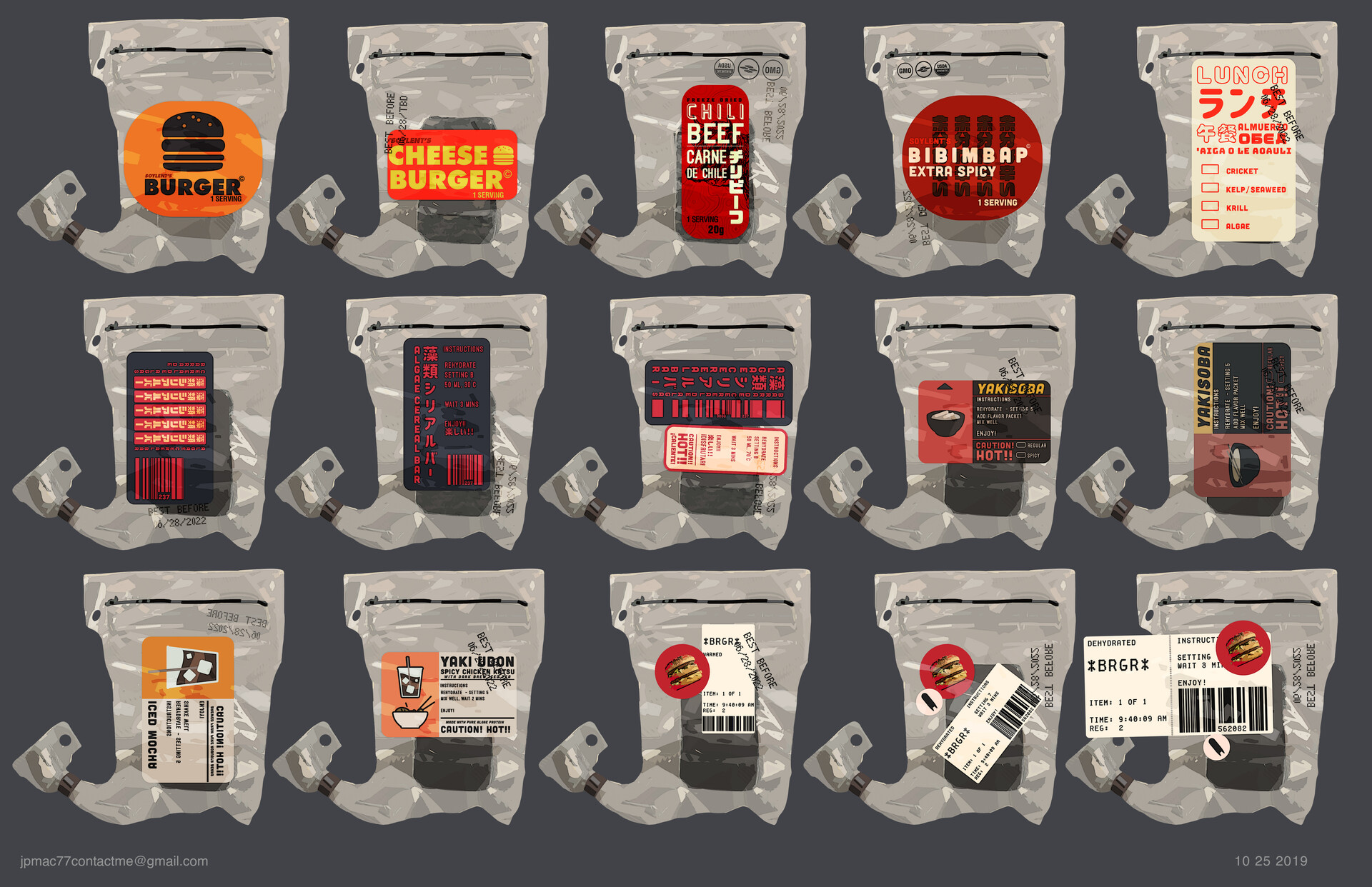 ArtStation - Food Props - Personal Project