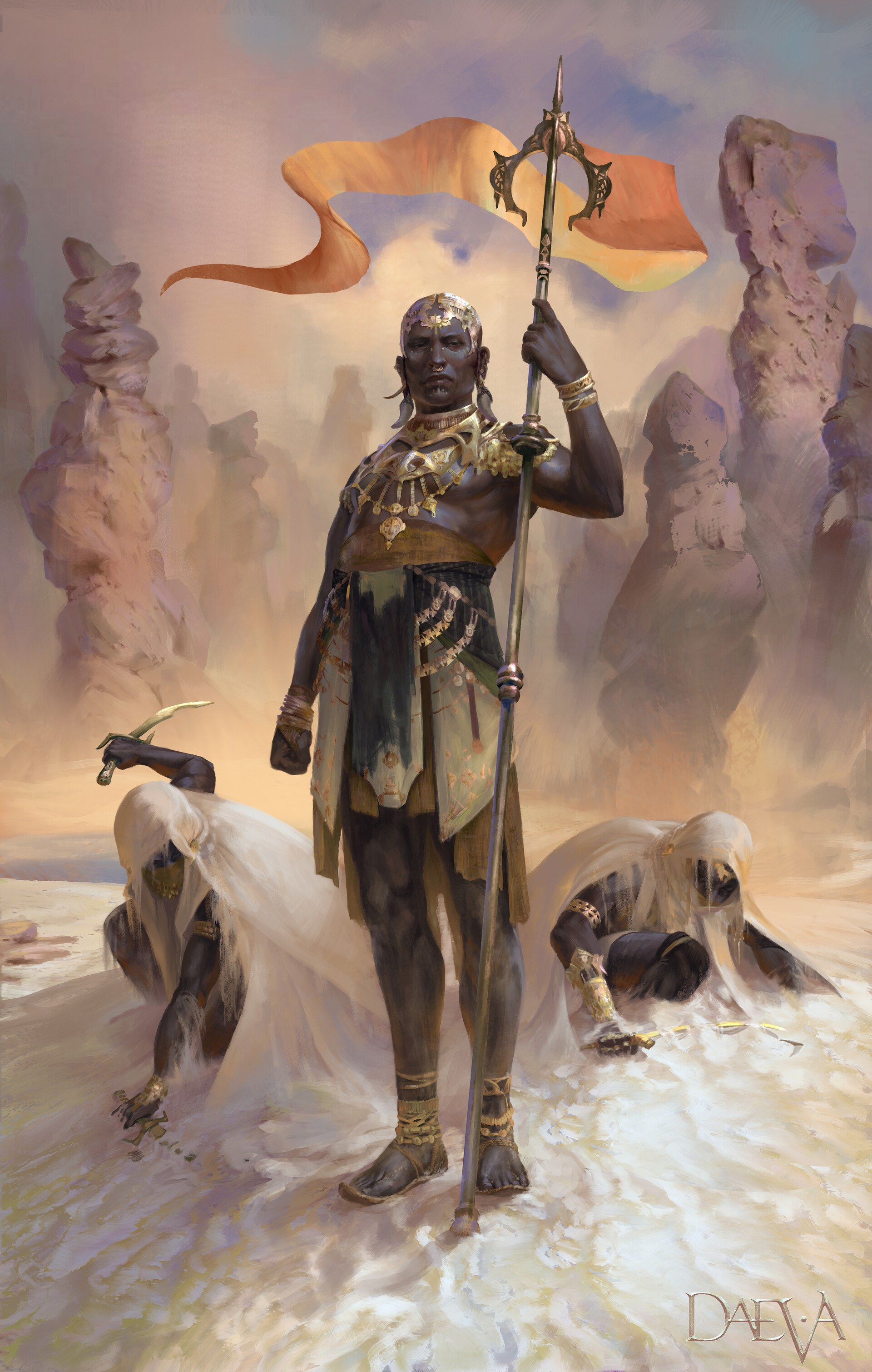 ArtStation - Pillars of Anon