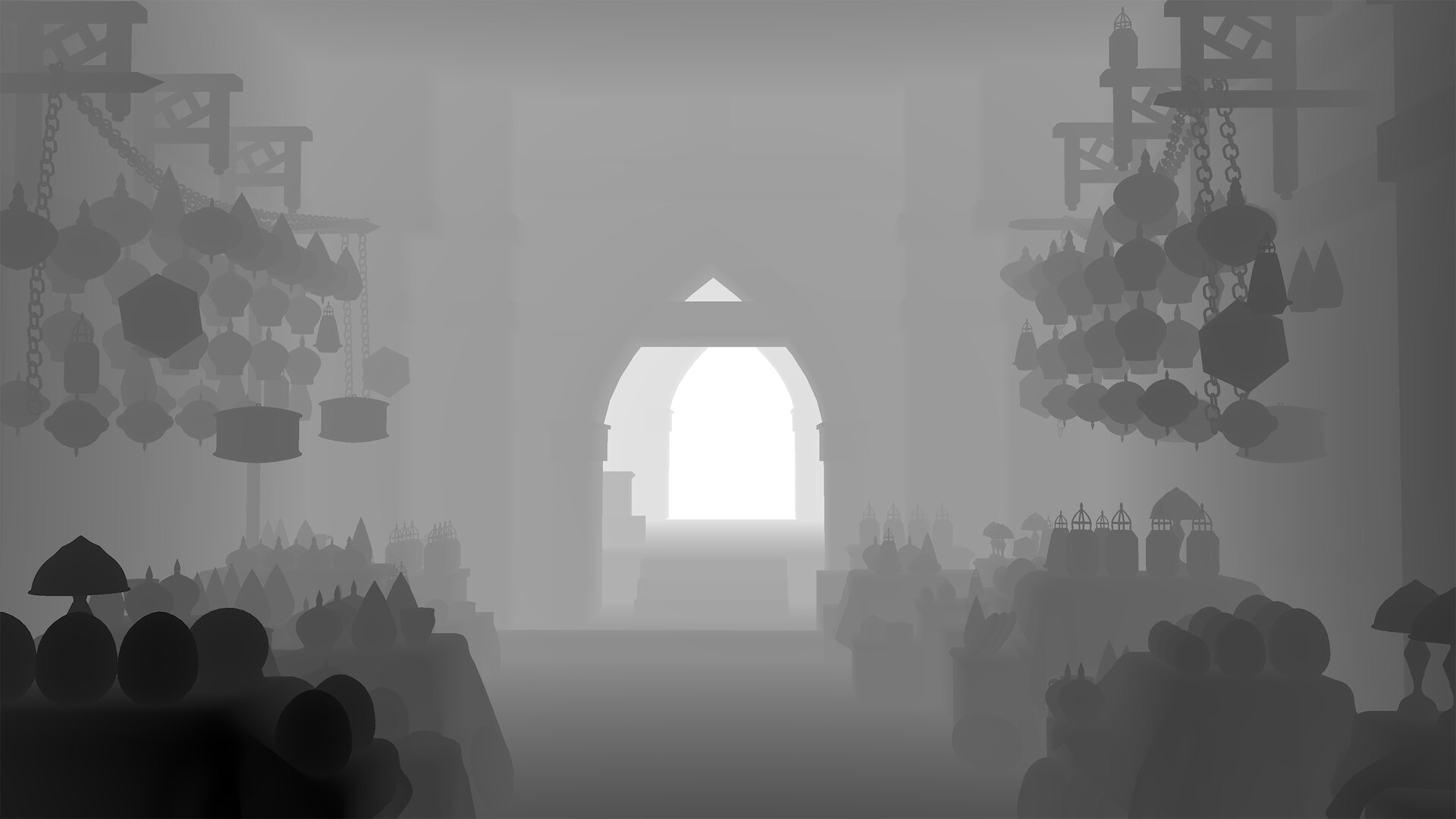 Cedric Liu - Exotic Interior Enviornment - Night time