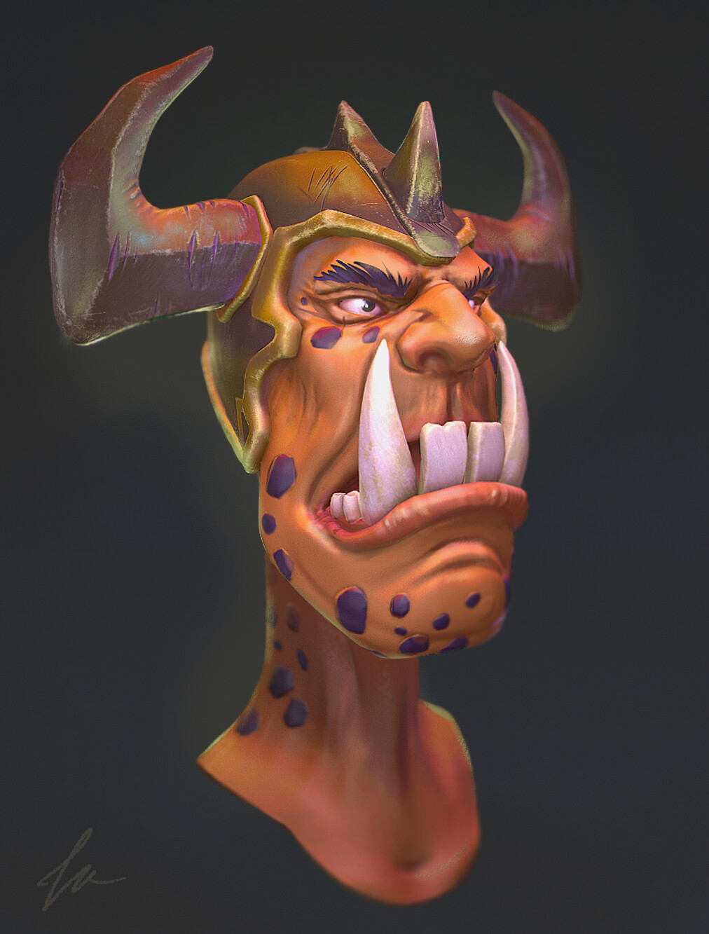 ArtStation - Stylized fantasy character warriror