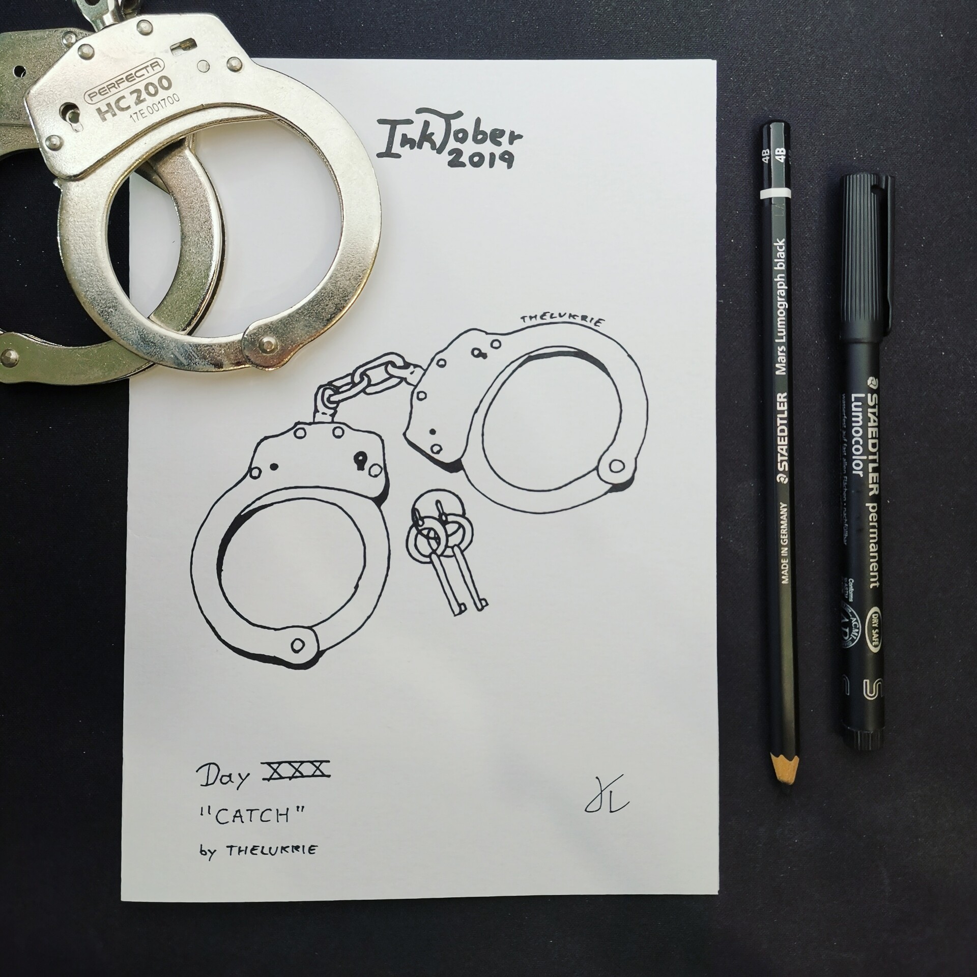 ArtStation - INKTOBER Day 30 - Catch