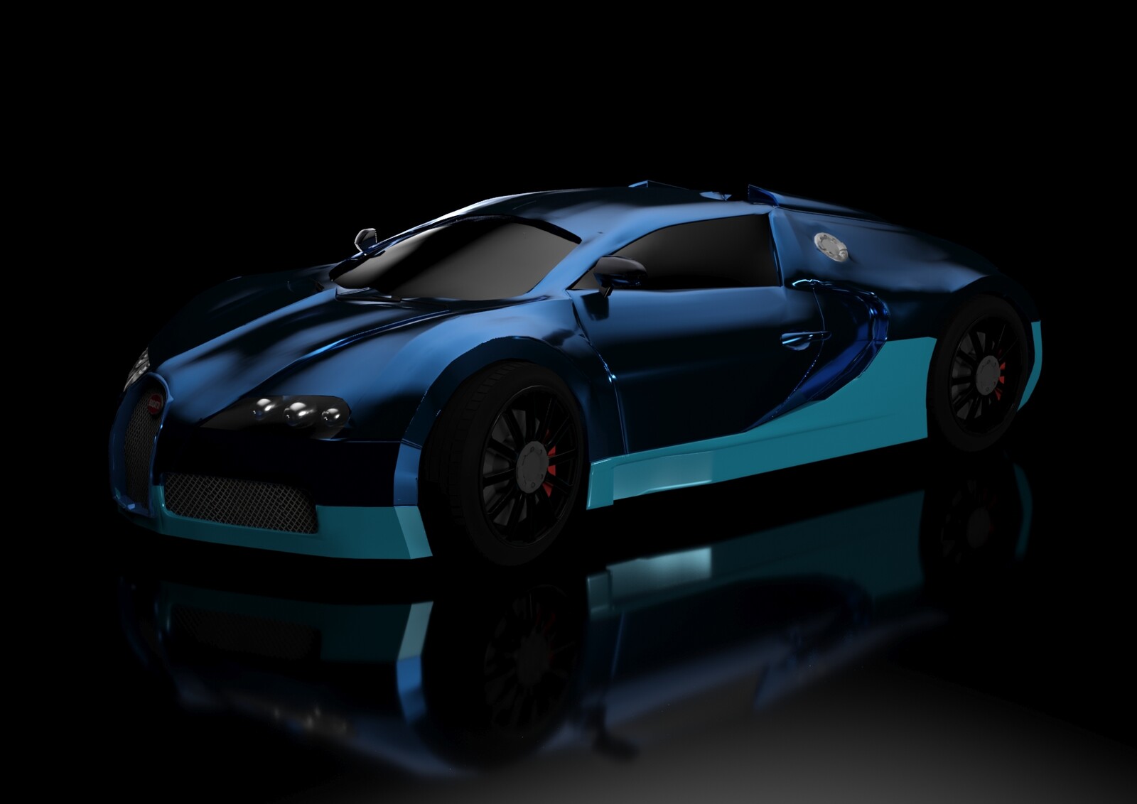 Joshua Radloff - Bugatti renders