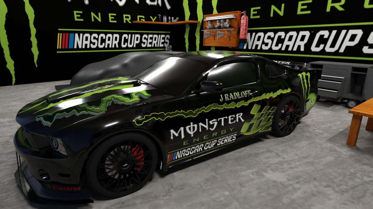 Joshua Radloff - Mustang Renders