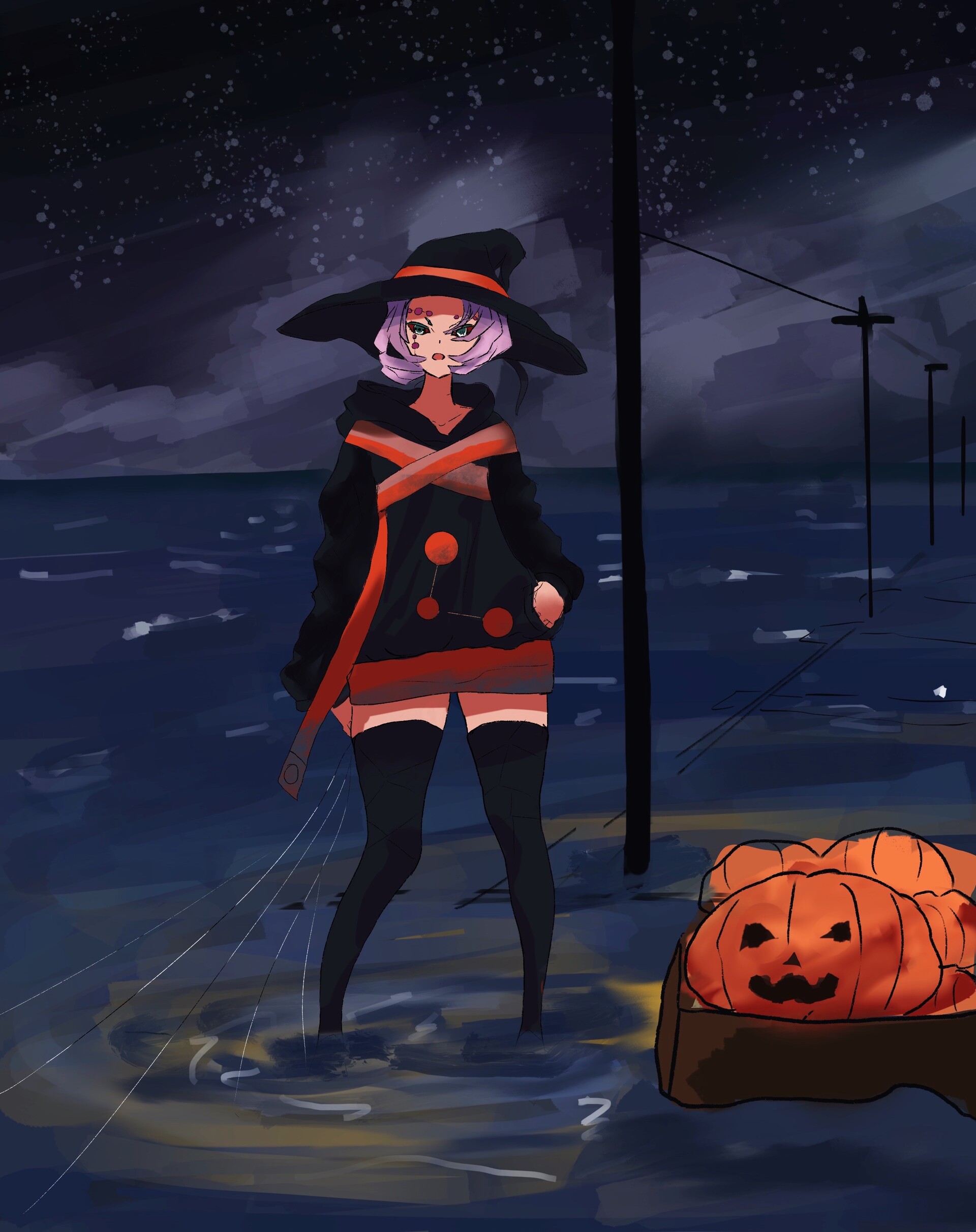 ArtStation - Late halloween!