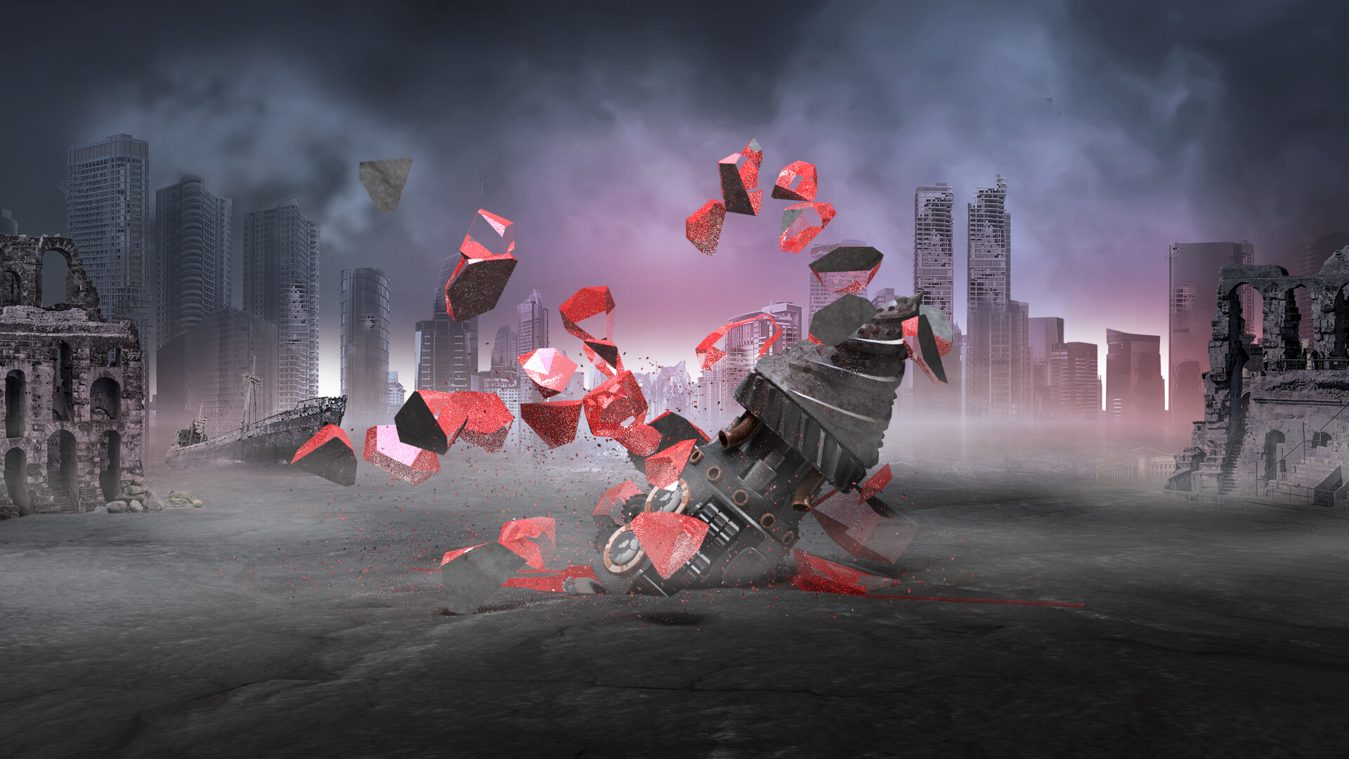 ArtStation - 3D & FVX Bur project