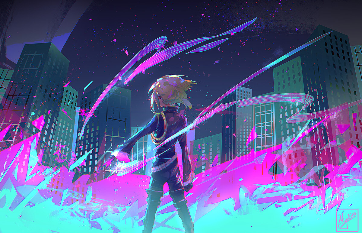 ArtStation - Promare - Burn it all