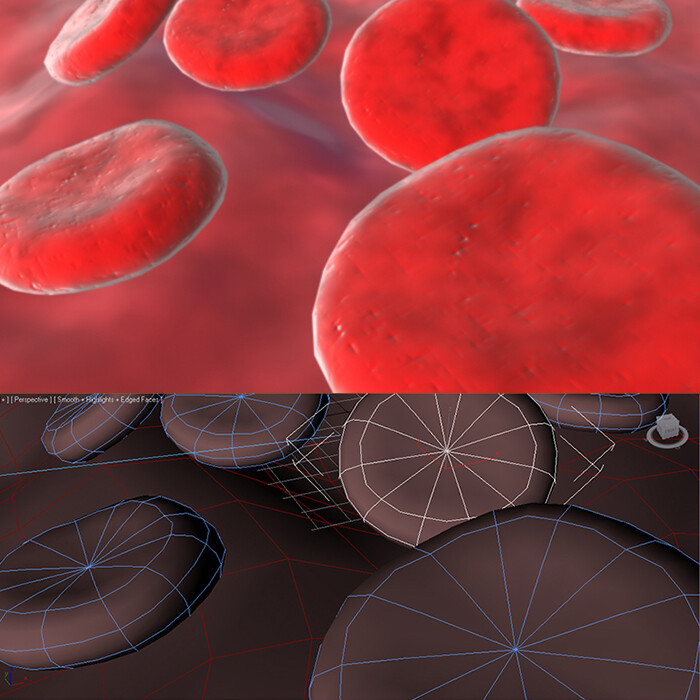 ArtStation - Red Blood Cells