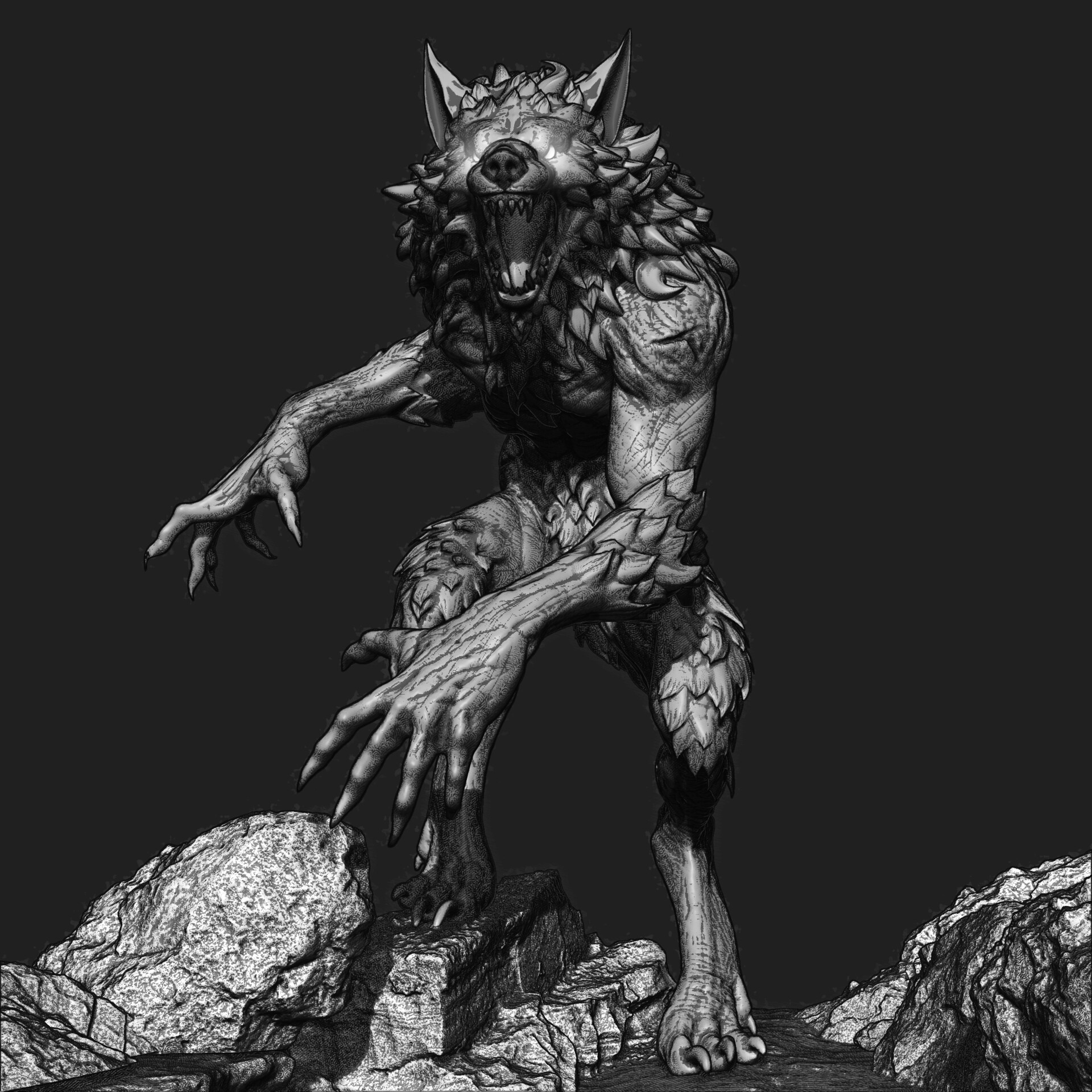 Raul Eduardo Sanchez Osorio - DIGITAL INKTOBER 2019