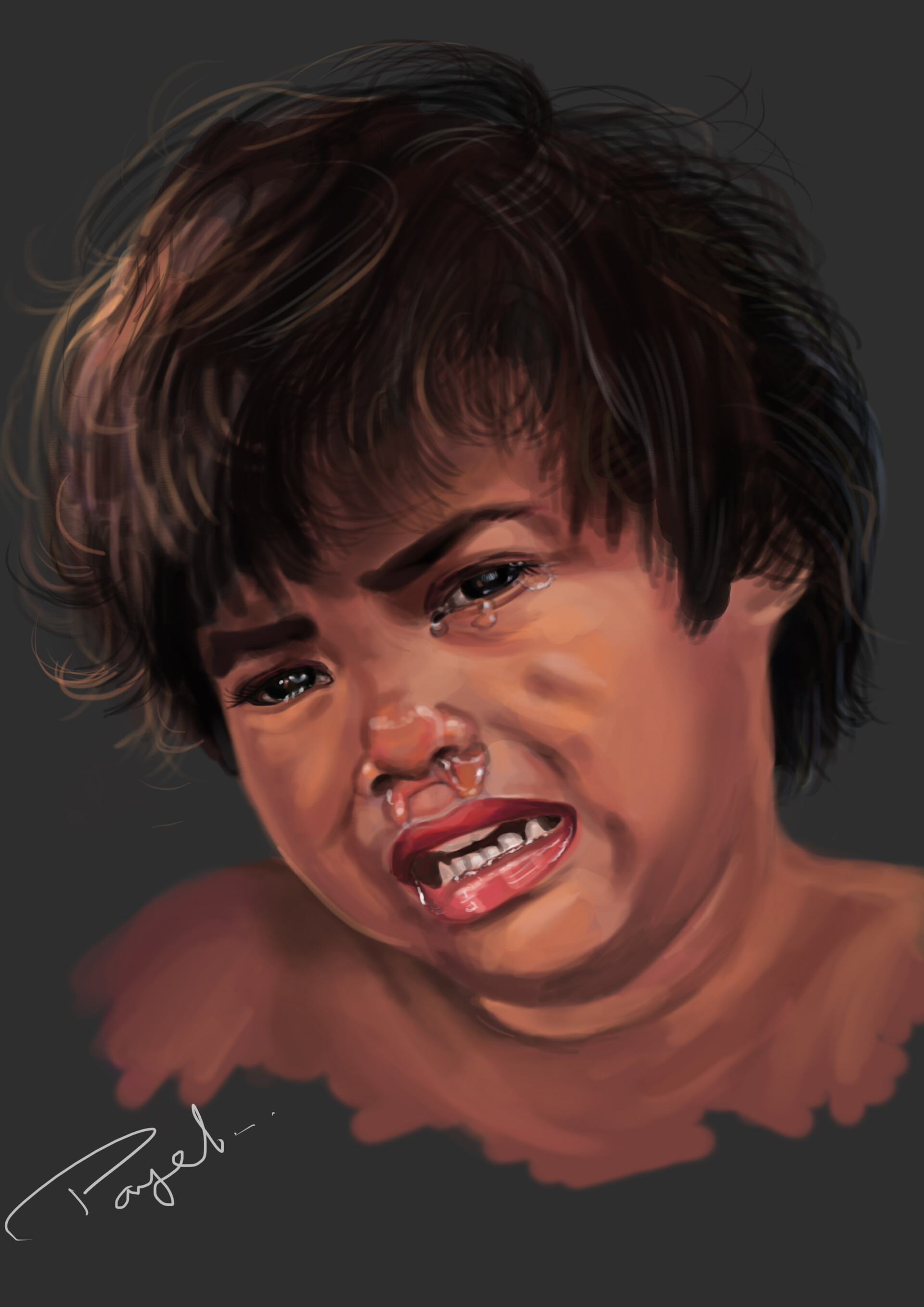 ArtStation - Portrait painting