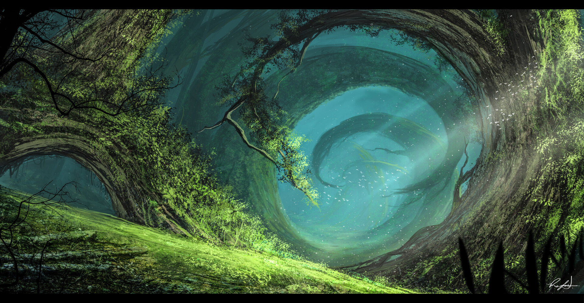 ArtStation - Magic forest