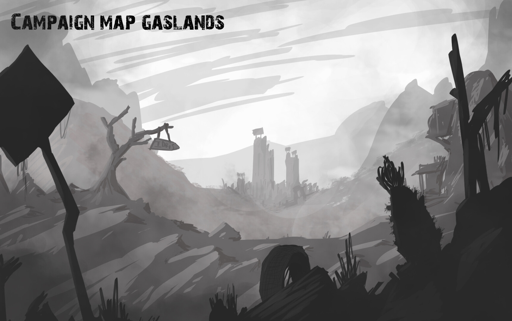 ArtStation - Gaslands map campaign #1