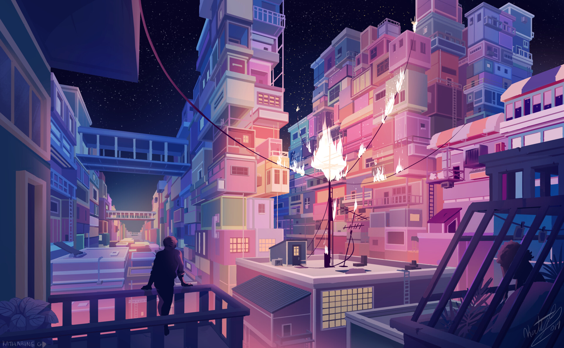 ArtStation - Rainbow Ridge