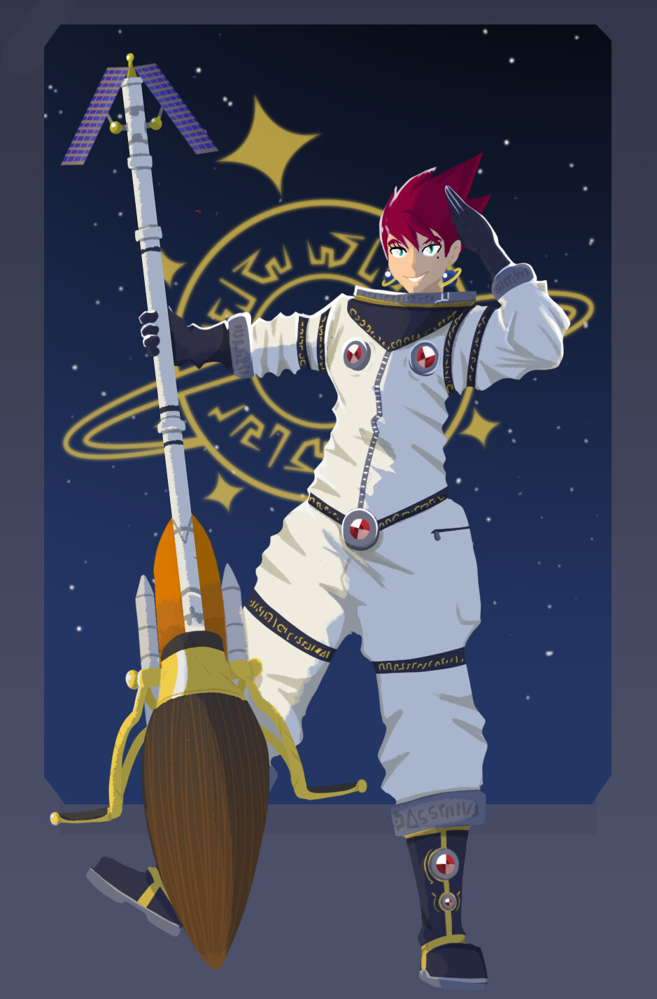 ArtStation - space witch