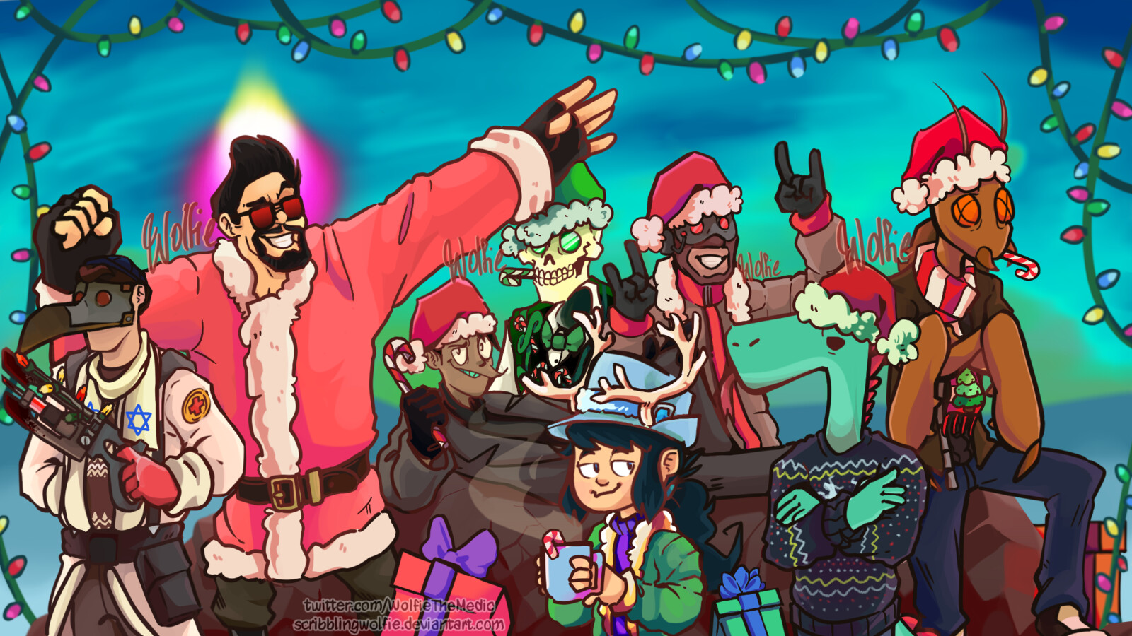 WolfieTheMedic - TF2 - Bearded Expense's Plaza Banner Commission [ALL ...