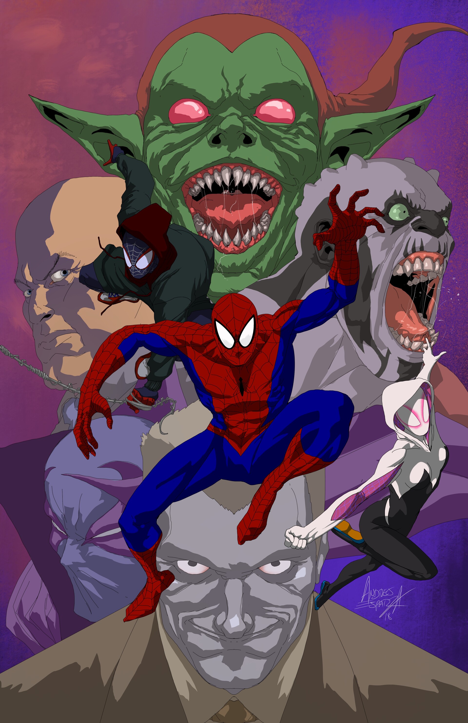 ArtStation - Spiderverse