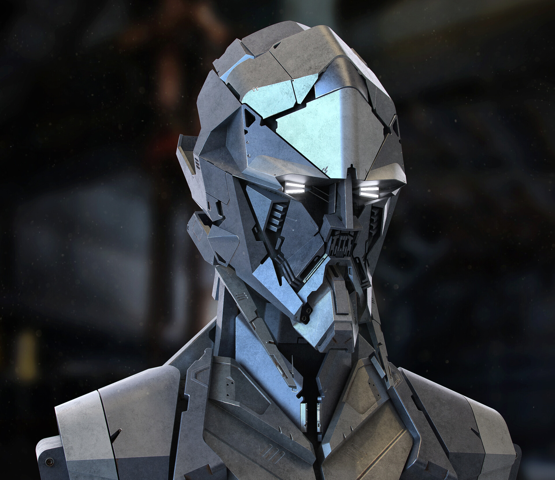 ArtStation - Robot Bust