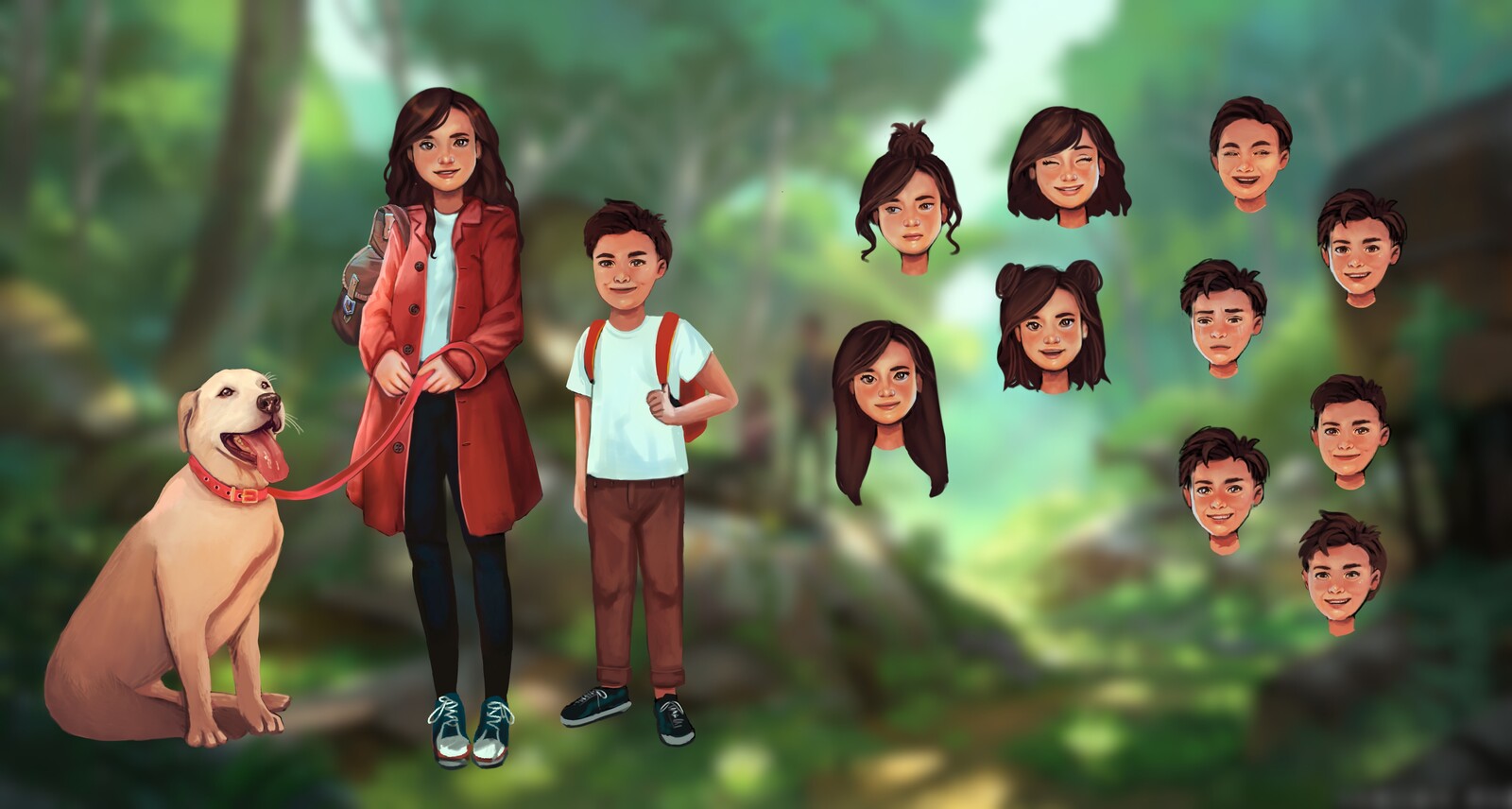 Anna Peter - Children Concept Art