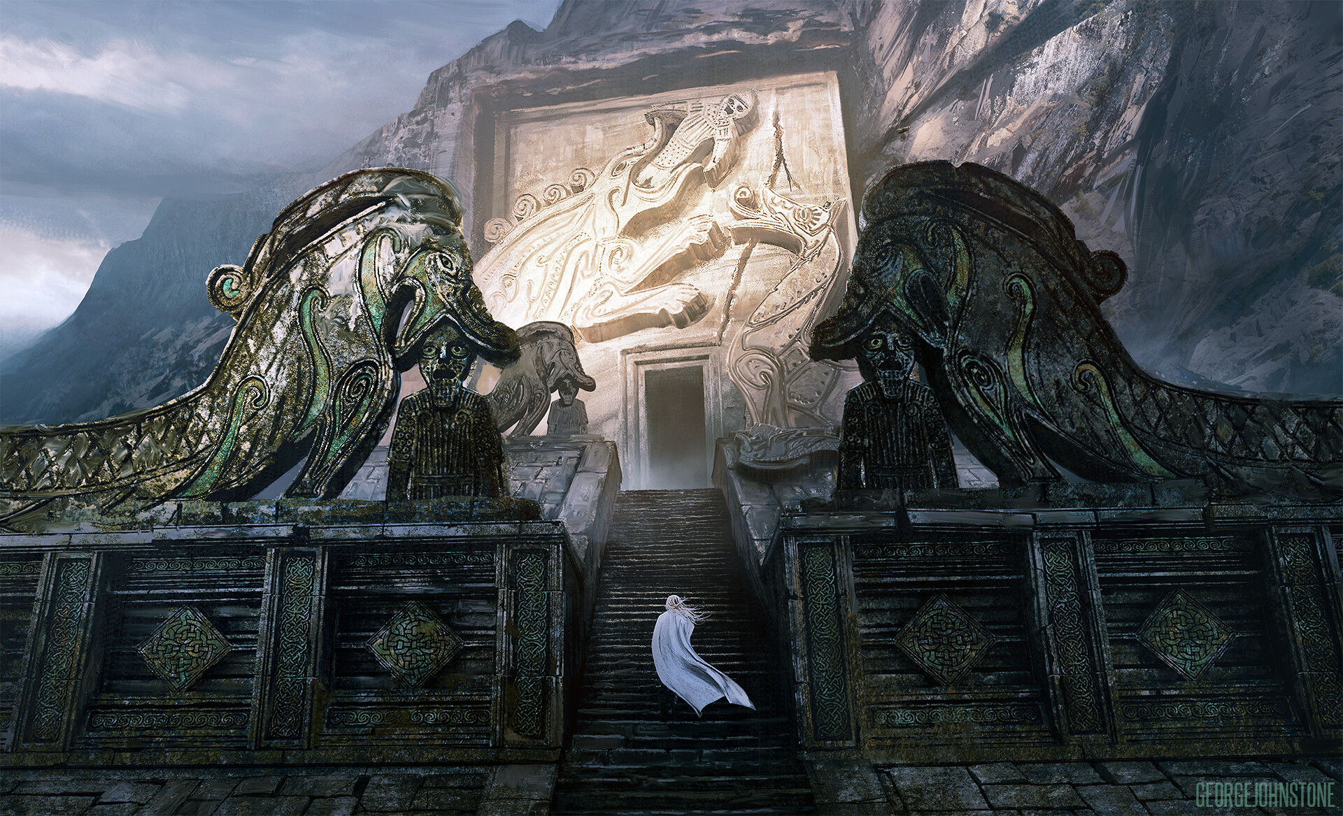 Shrine of the Great Feast by George Johnstone : r/ImaginaryMonuments