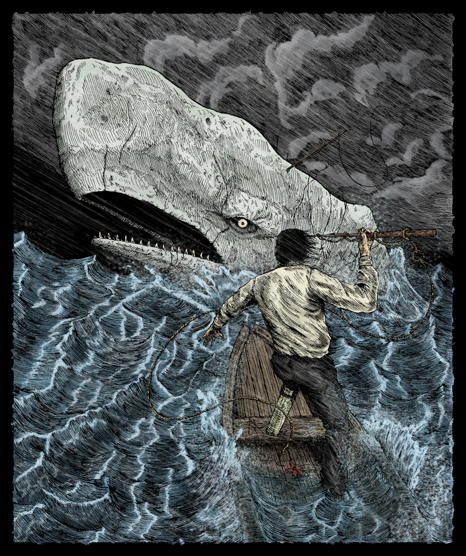 Moby Dick Art