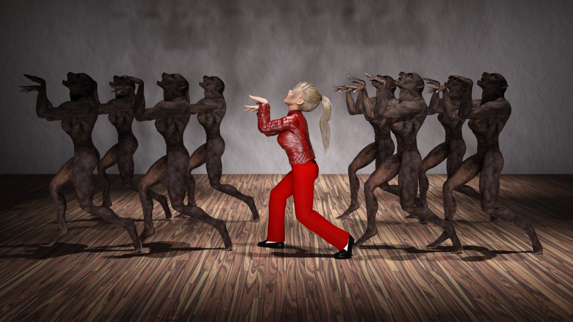 Pat 3dx - Dee - MJ dance show