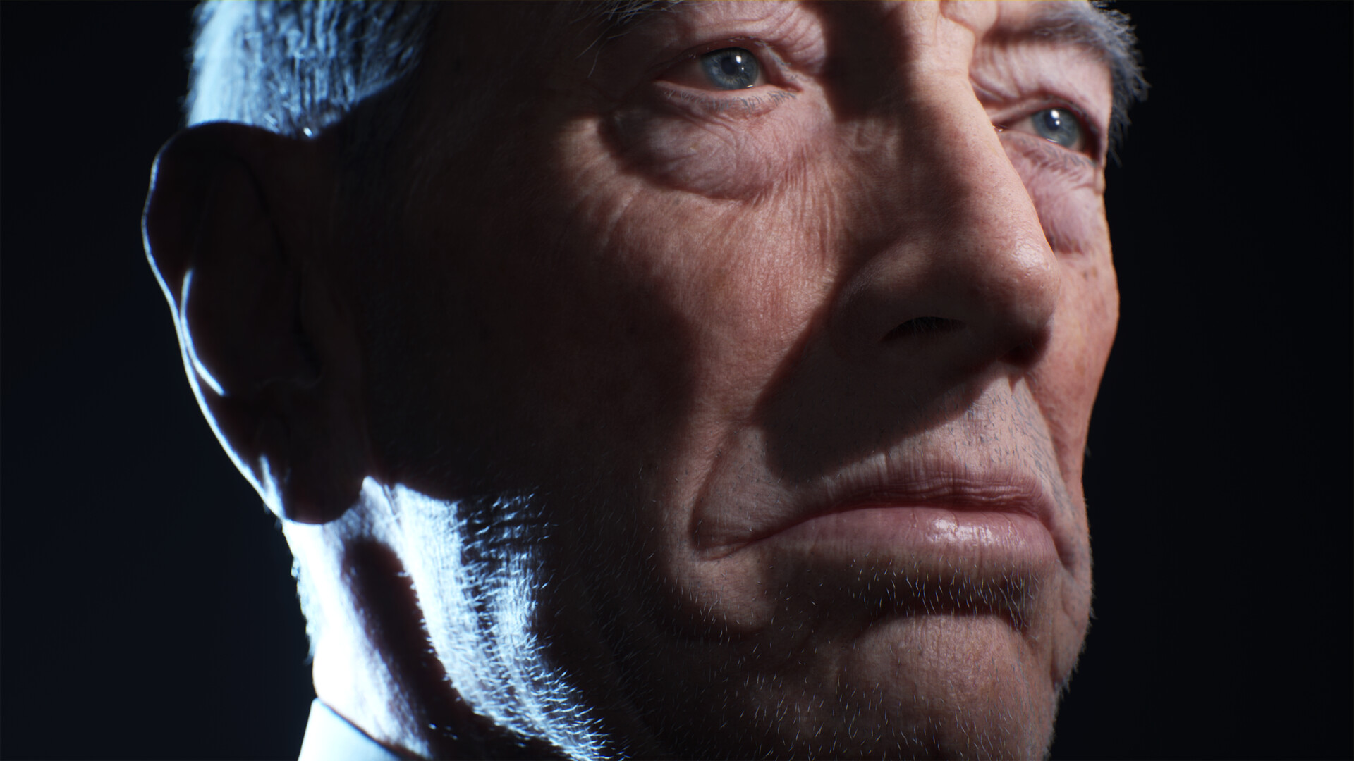 Jared Chavez - Lankester Merrin-The Exorcist- (Real-Time UE4)