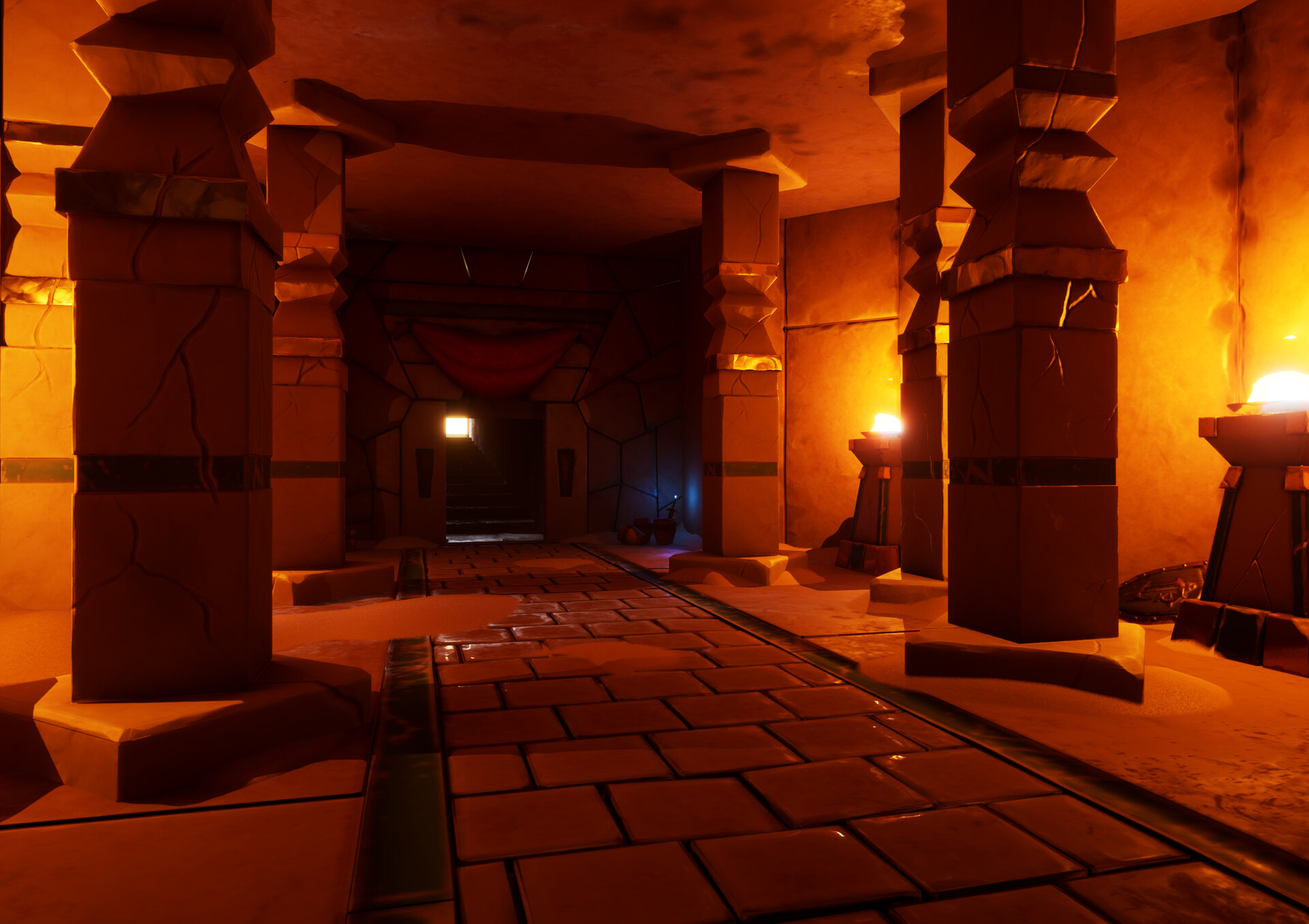 ArtStation - Stylized Desert Temple