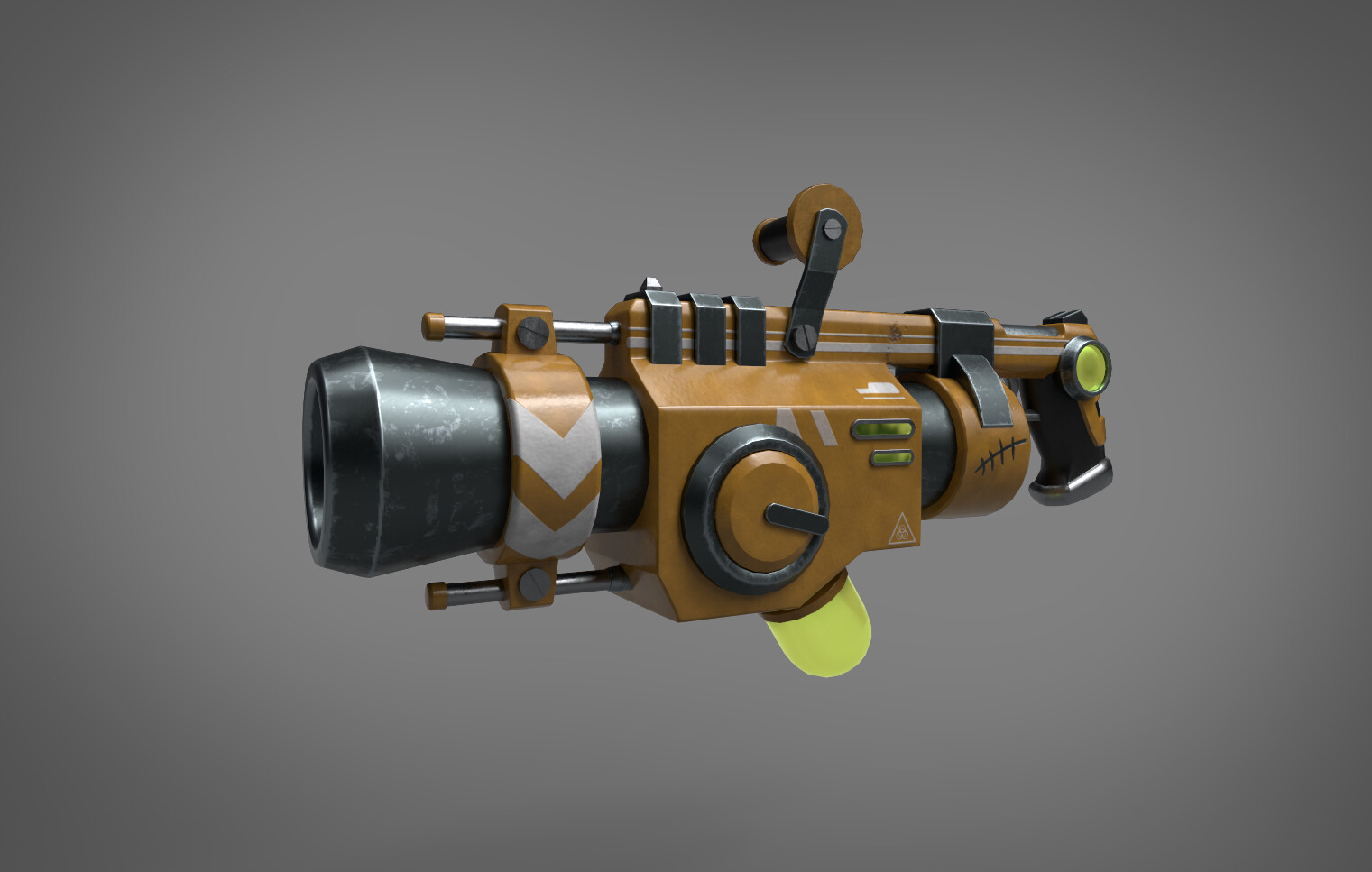 ArtStation - Stylized Gun
