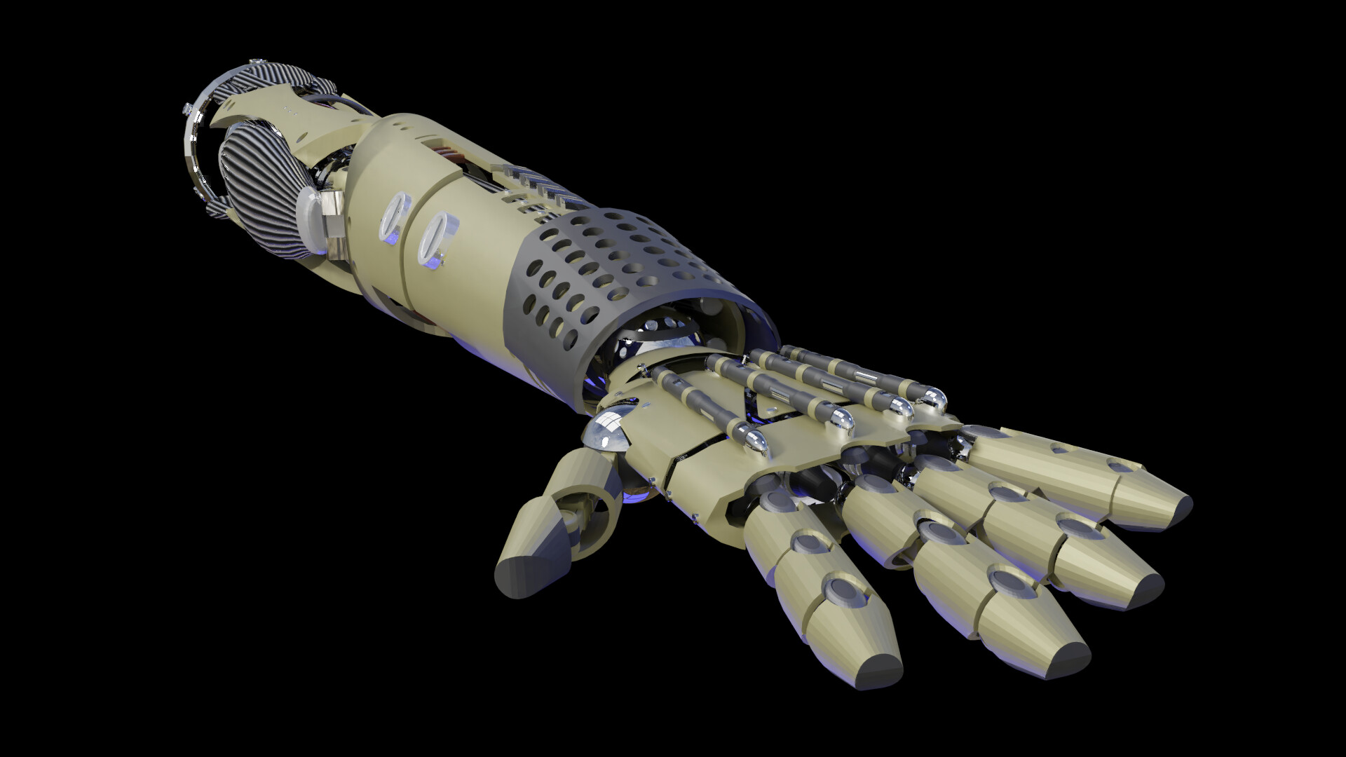 Daniel Grove - Cybernetic arm