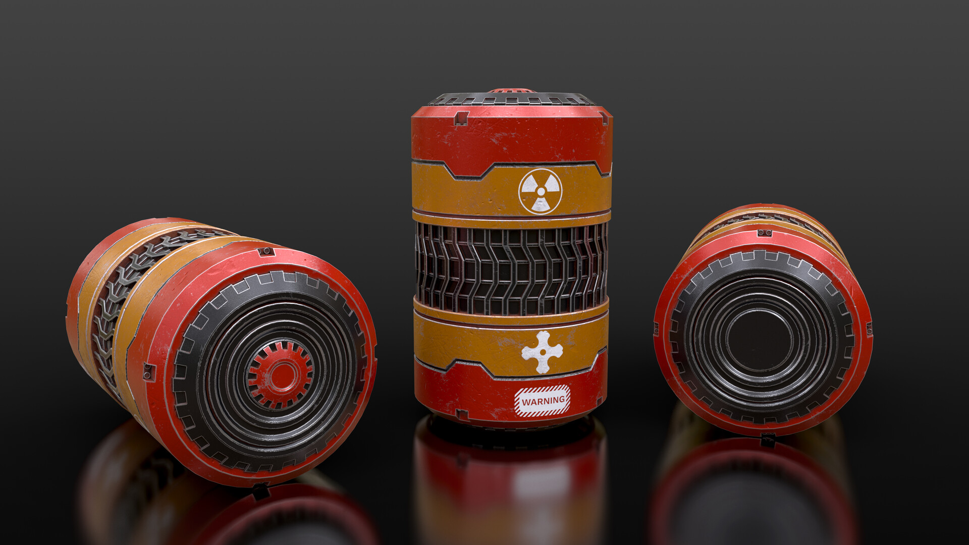 ArtStation - Nurul_Sci-Fi Barrels