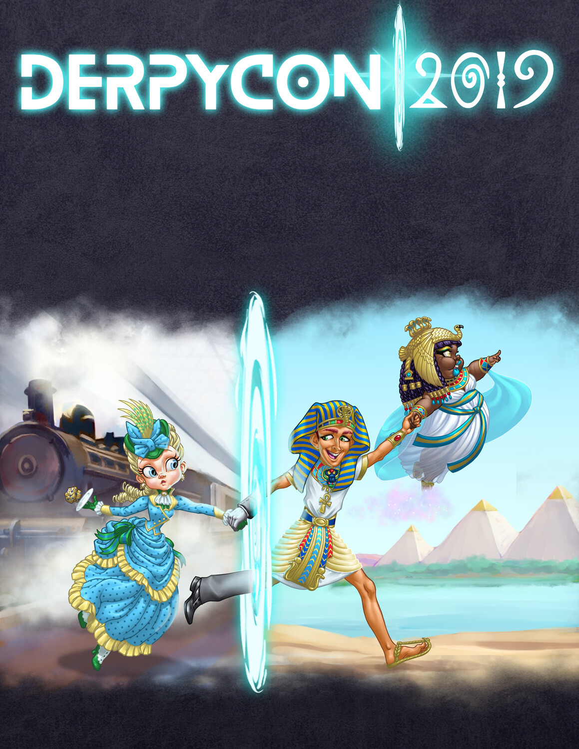 ArtStation - DerpyCon 2019 Program Cover