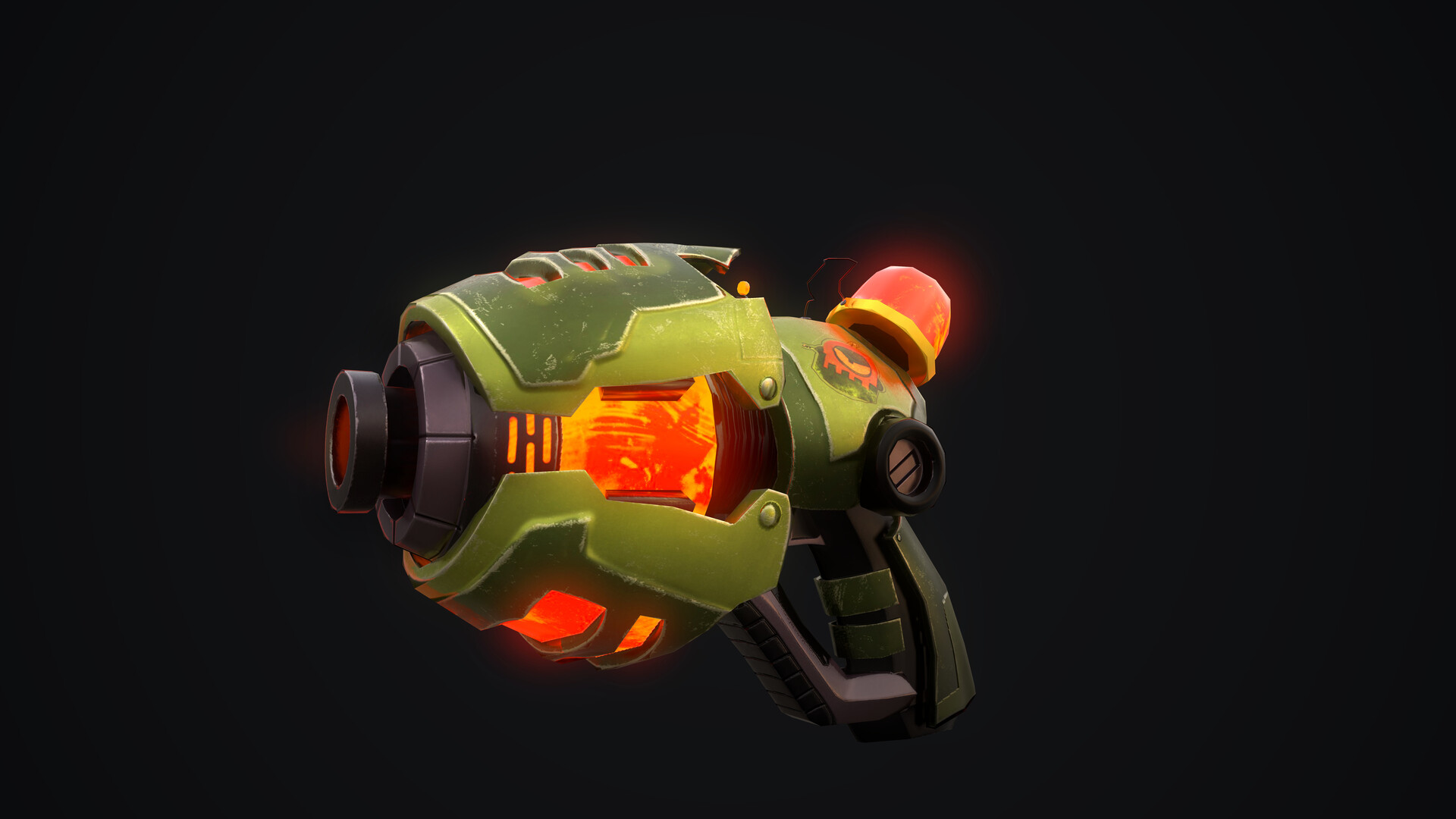 ArtStation - Lava Gun