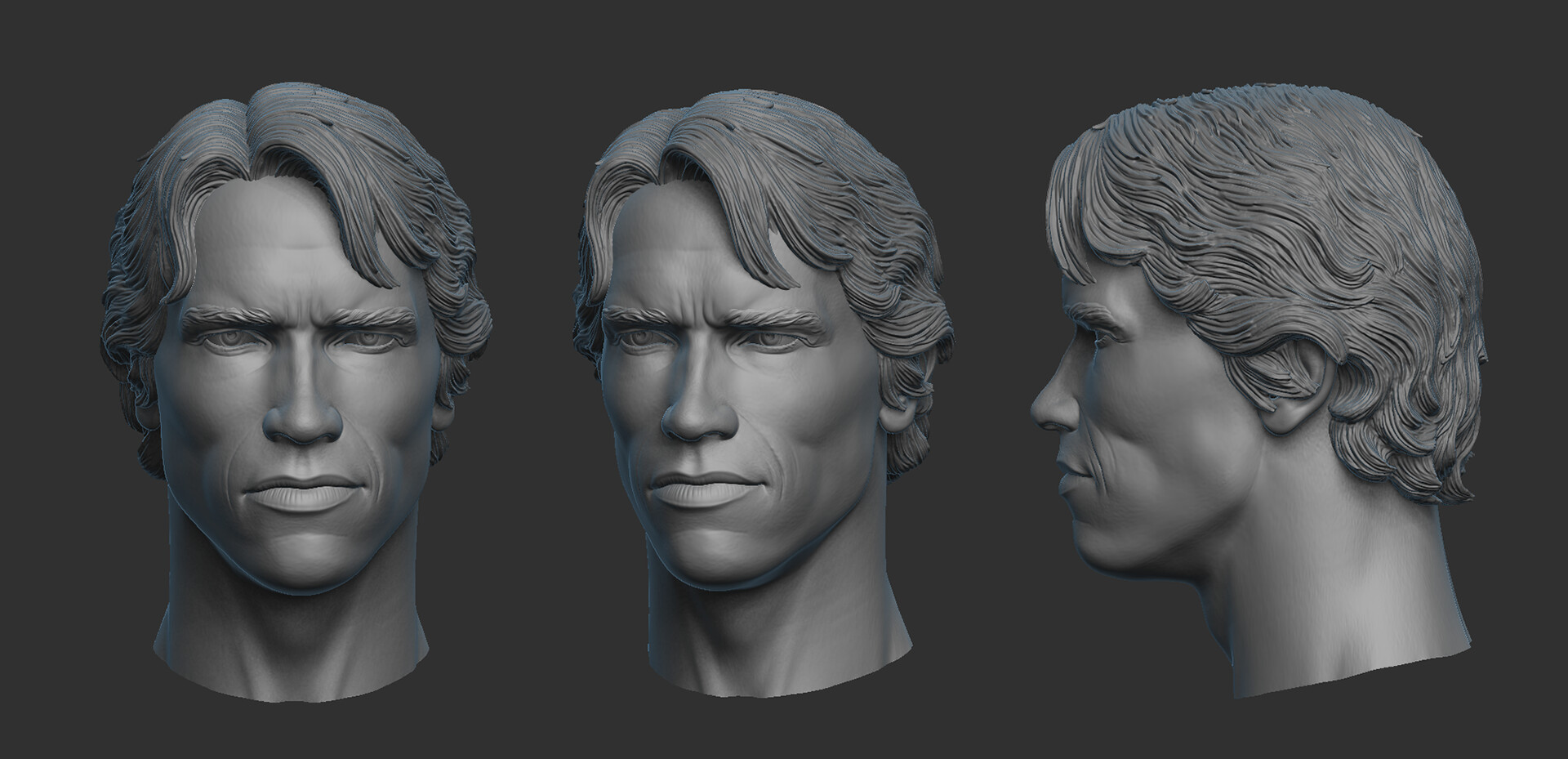 ArtStation - Arnold Schwarzenegger