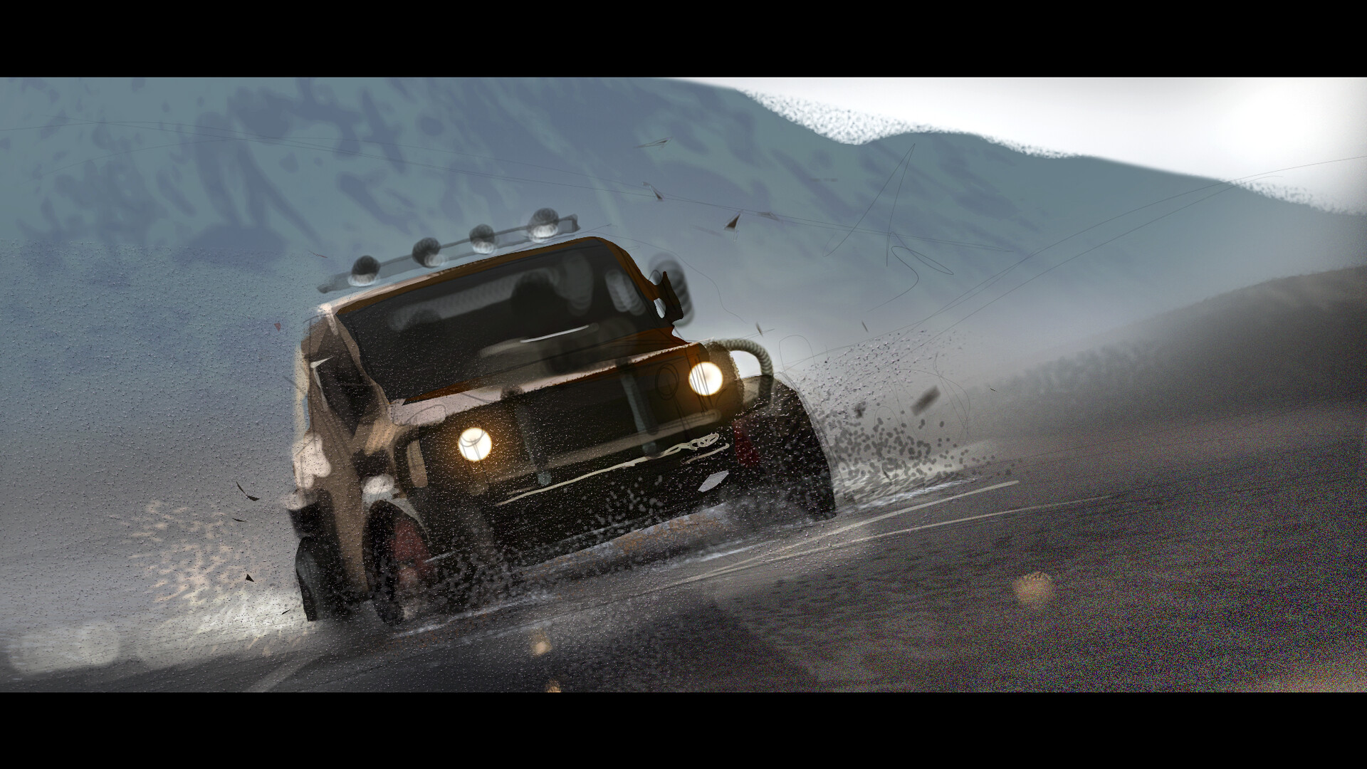 ArtStation - Some 30 min sketch done for the Daily spit paint group on ...