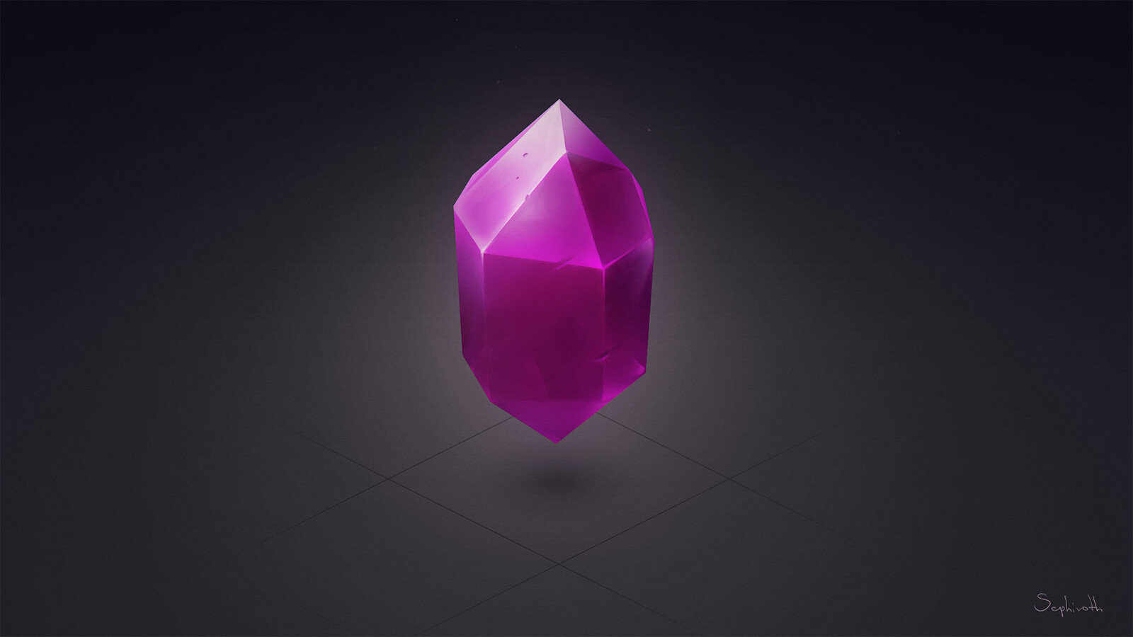 ArtStation - Isometric Crystal