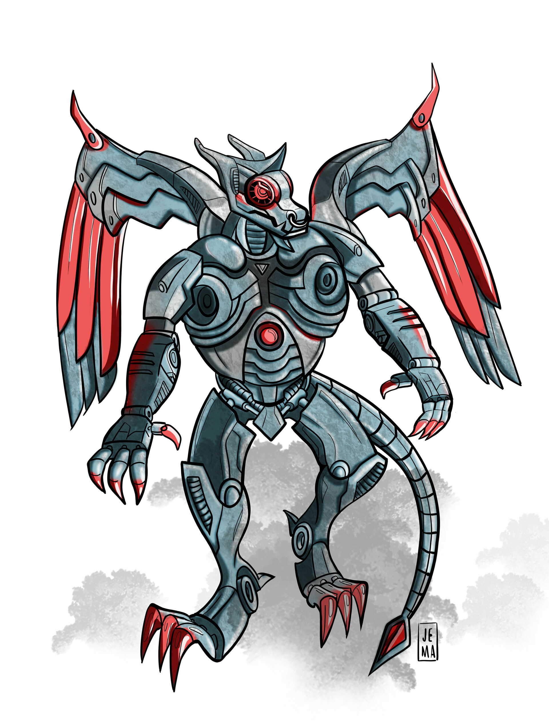 ArtStation - Robotic Gargoyle