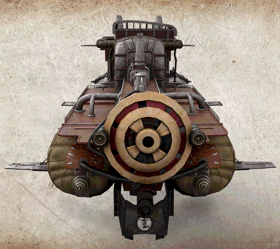 Mostafa Medhat - Steam Punk Airship