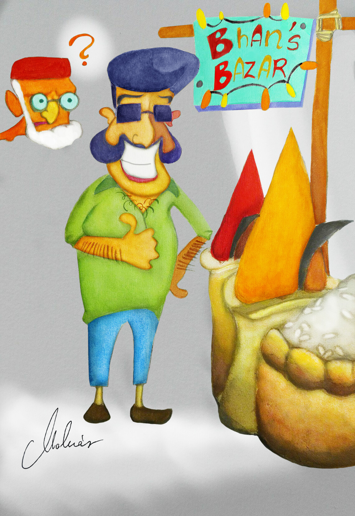 ArtStation - Bhan's Bazar