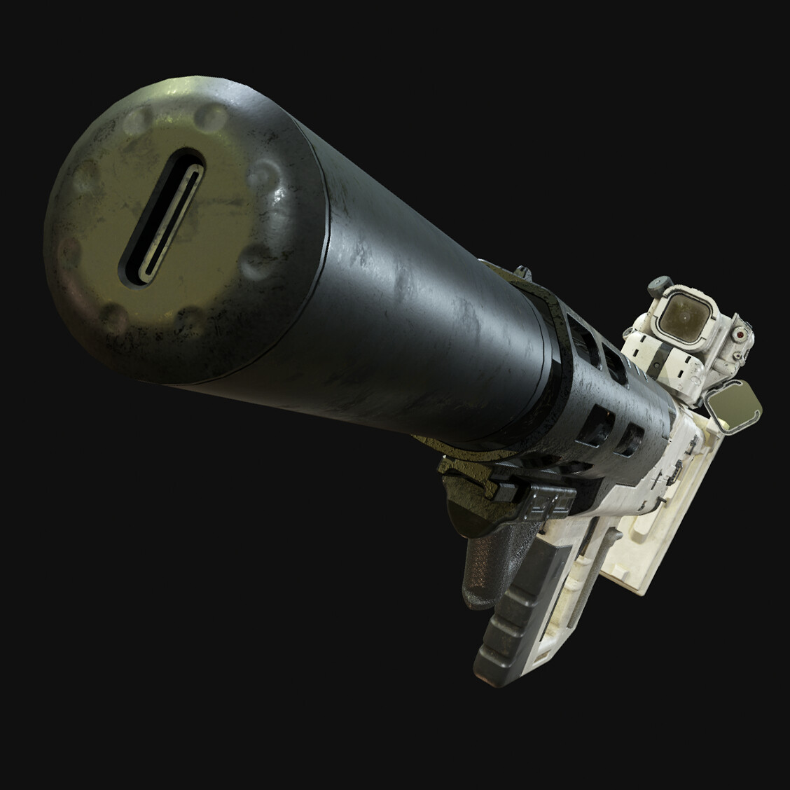 ArtStation - SciFi modular gun - rifle