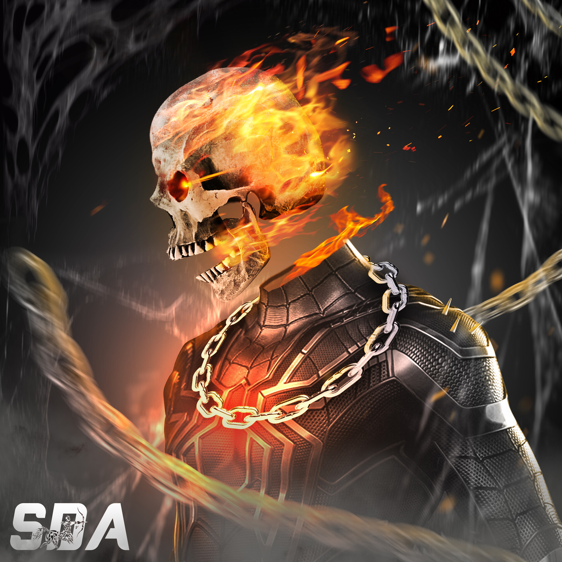 ArtStation - Ghost spider