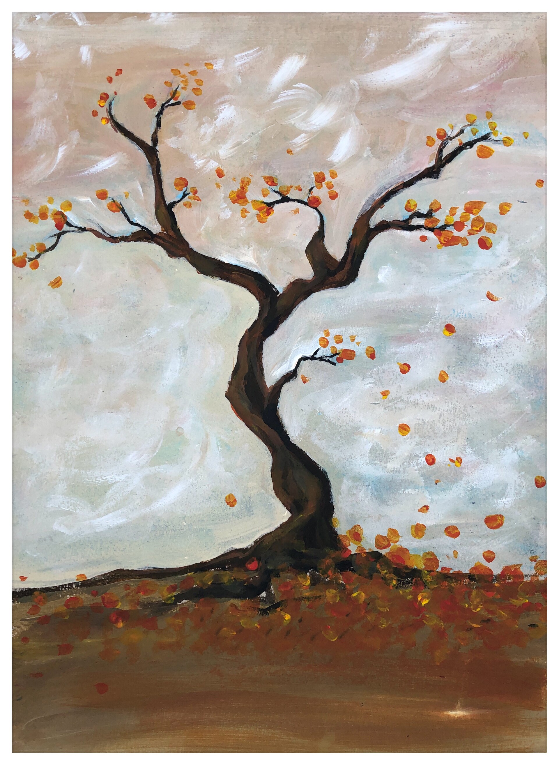 ArtStation - Autumn tree