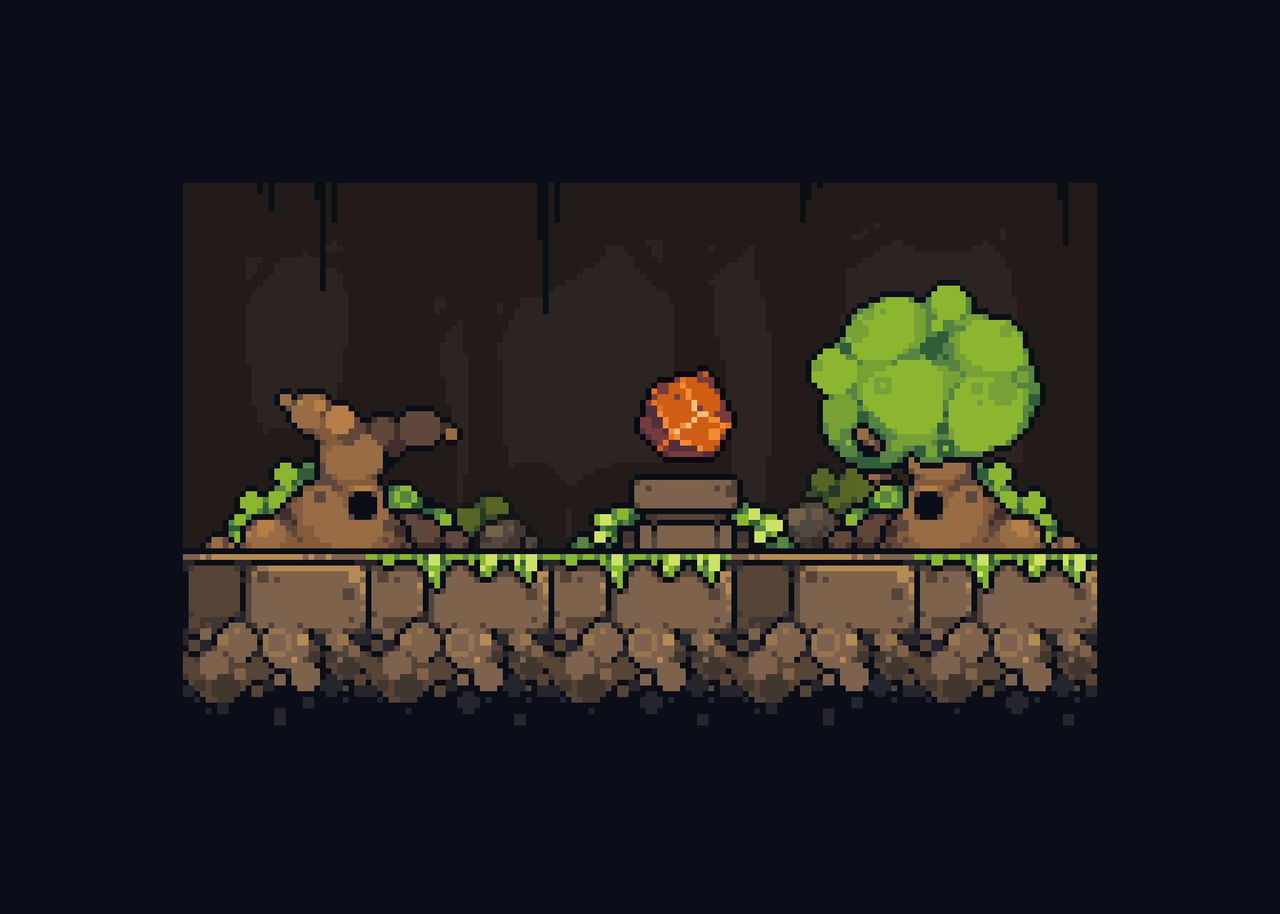 ArtStation - Overgrown Area!