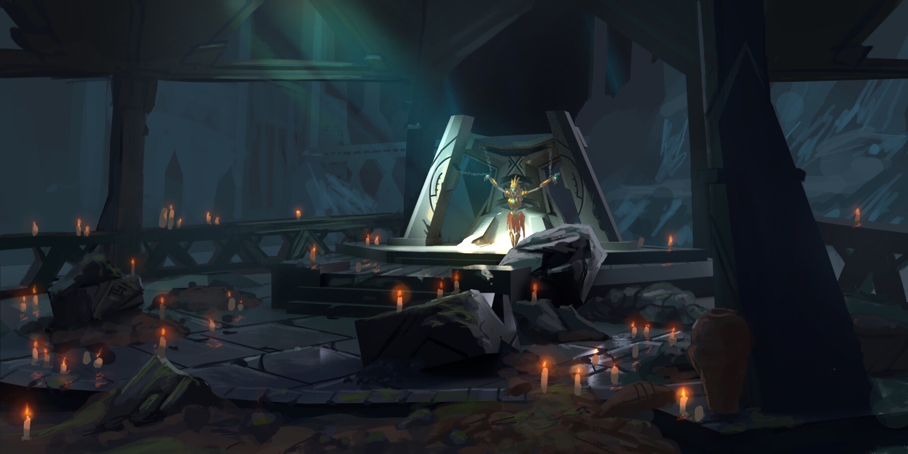 ArtStation - Little daily paints: Oktober 2019 (Inktober)