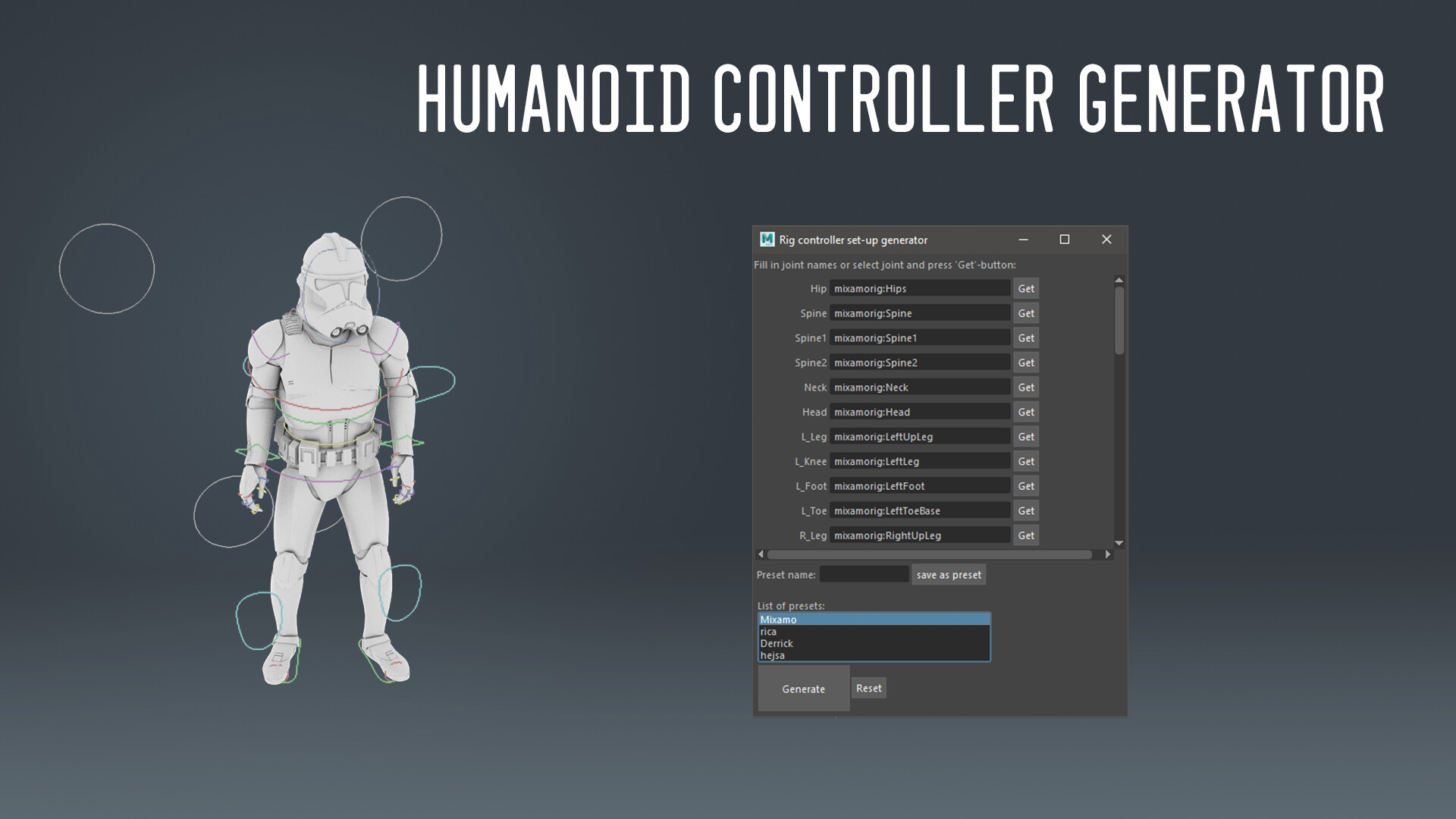 Ricardo J. Gomes Vieira - Controller Generator